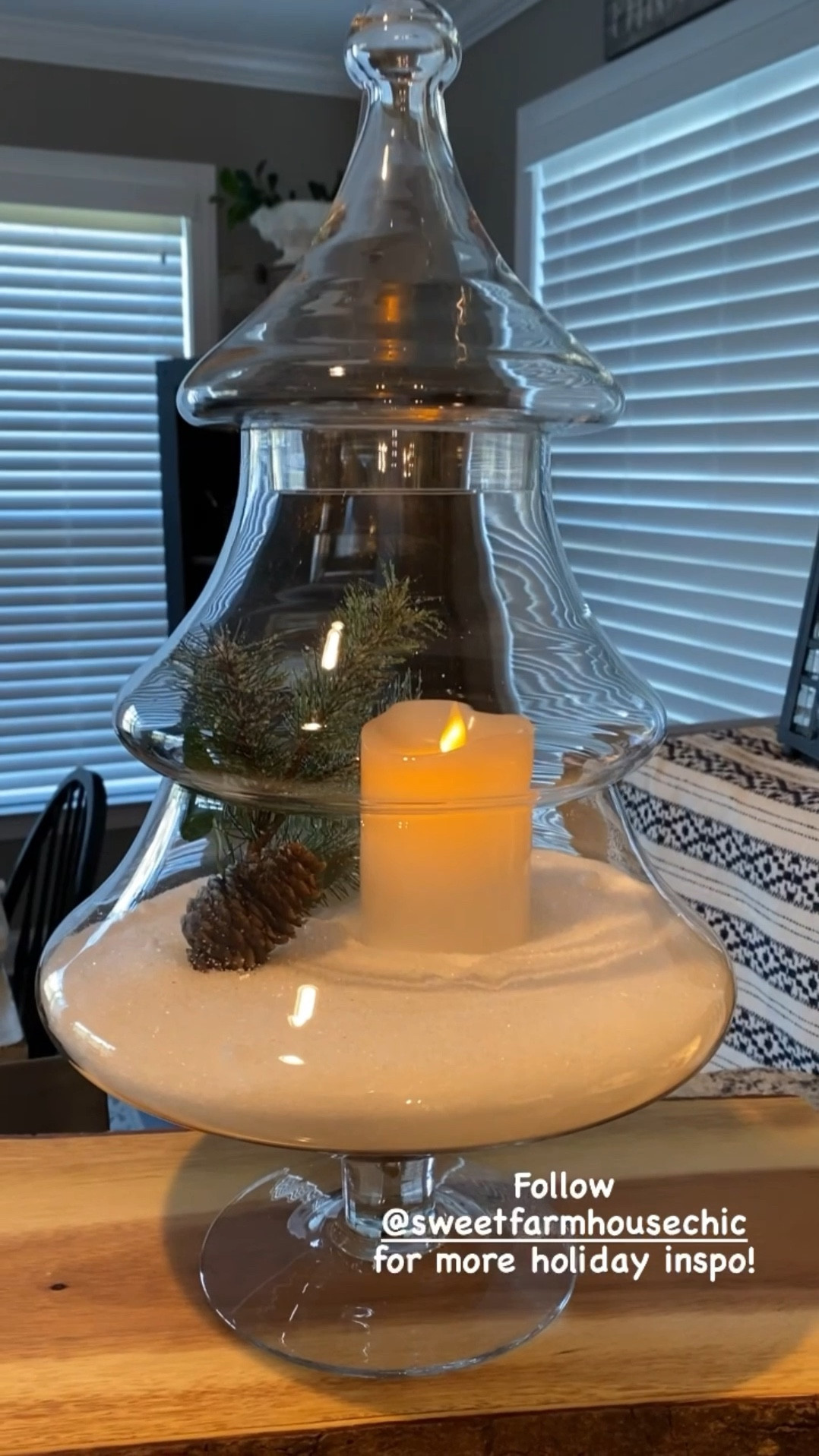 Handmade Glass Christmas Tree Jar … curated on LTK