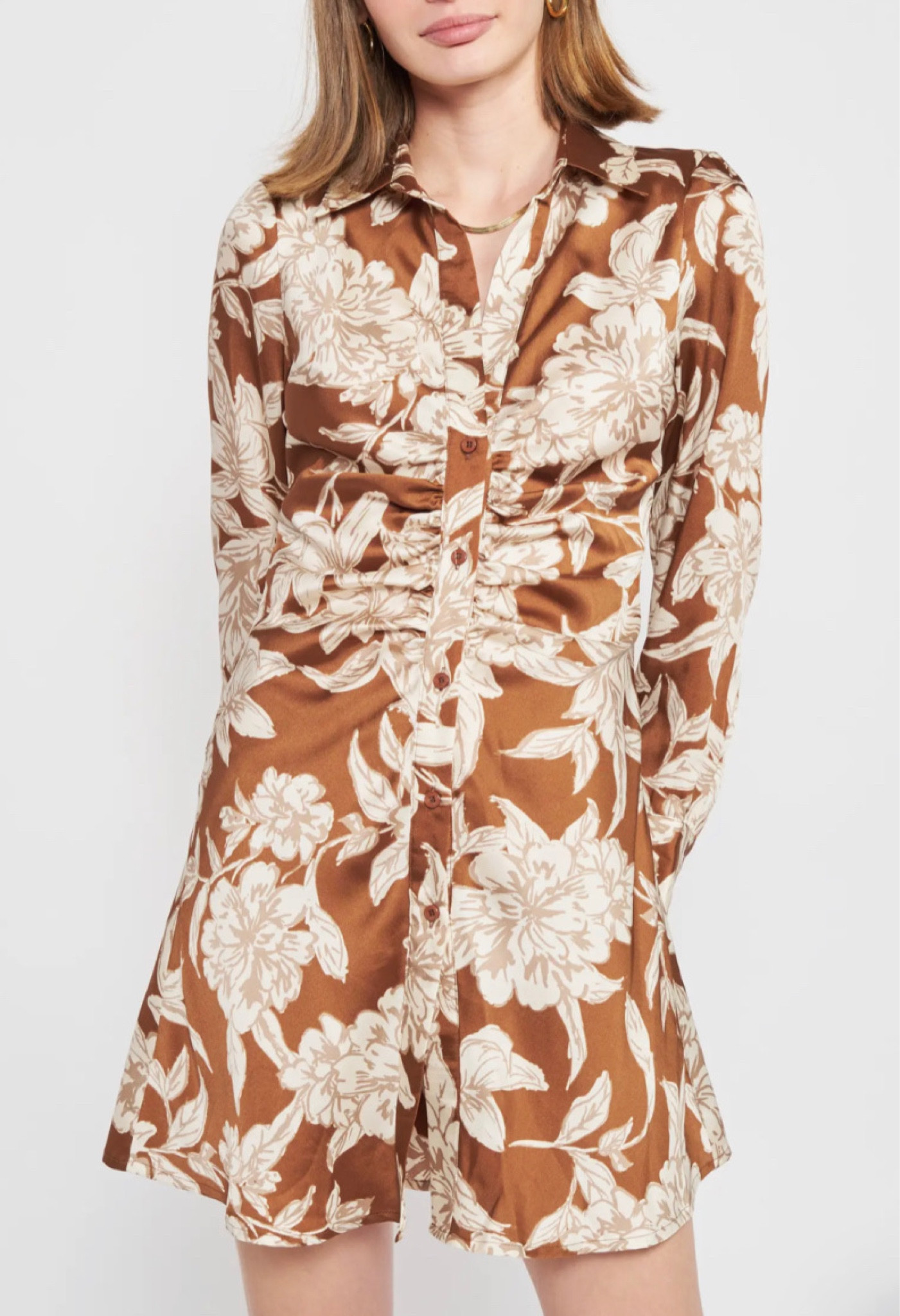 Angelia Floral Long Sleeve Mini … curated on LTK