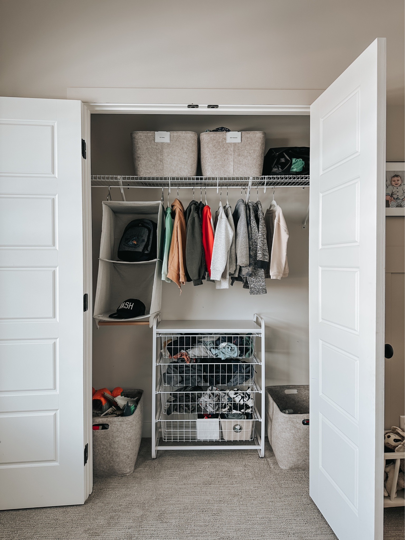 4 Drawer Metal Storage Organizer … curated on LTK