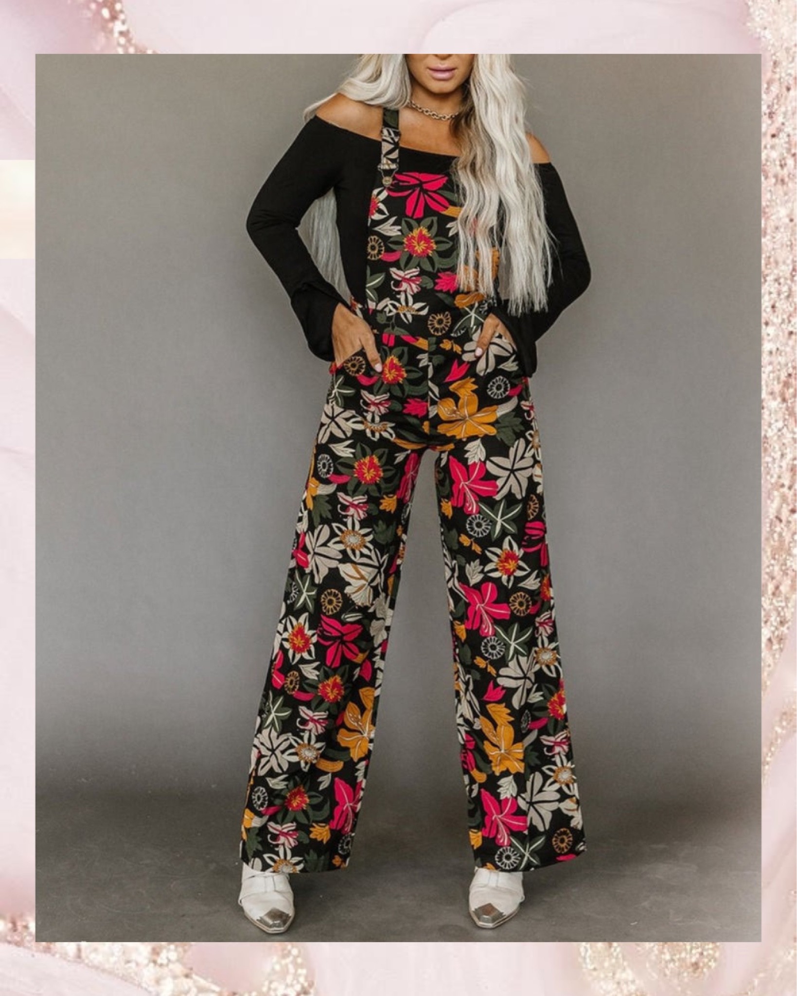 Sumner Floral Overalls curated on LTK