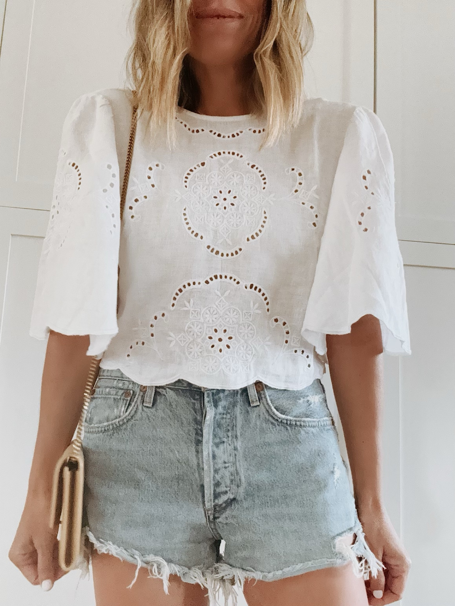 Women's Angel Sleeve Embroidered … curated on LTK