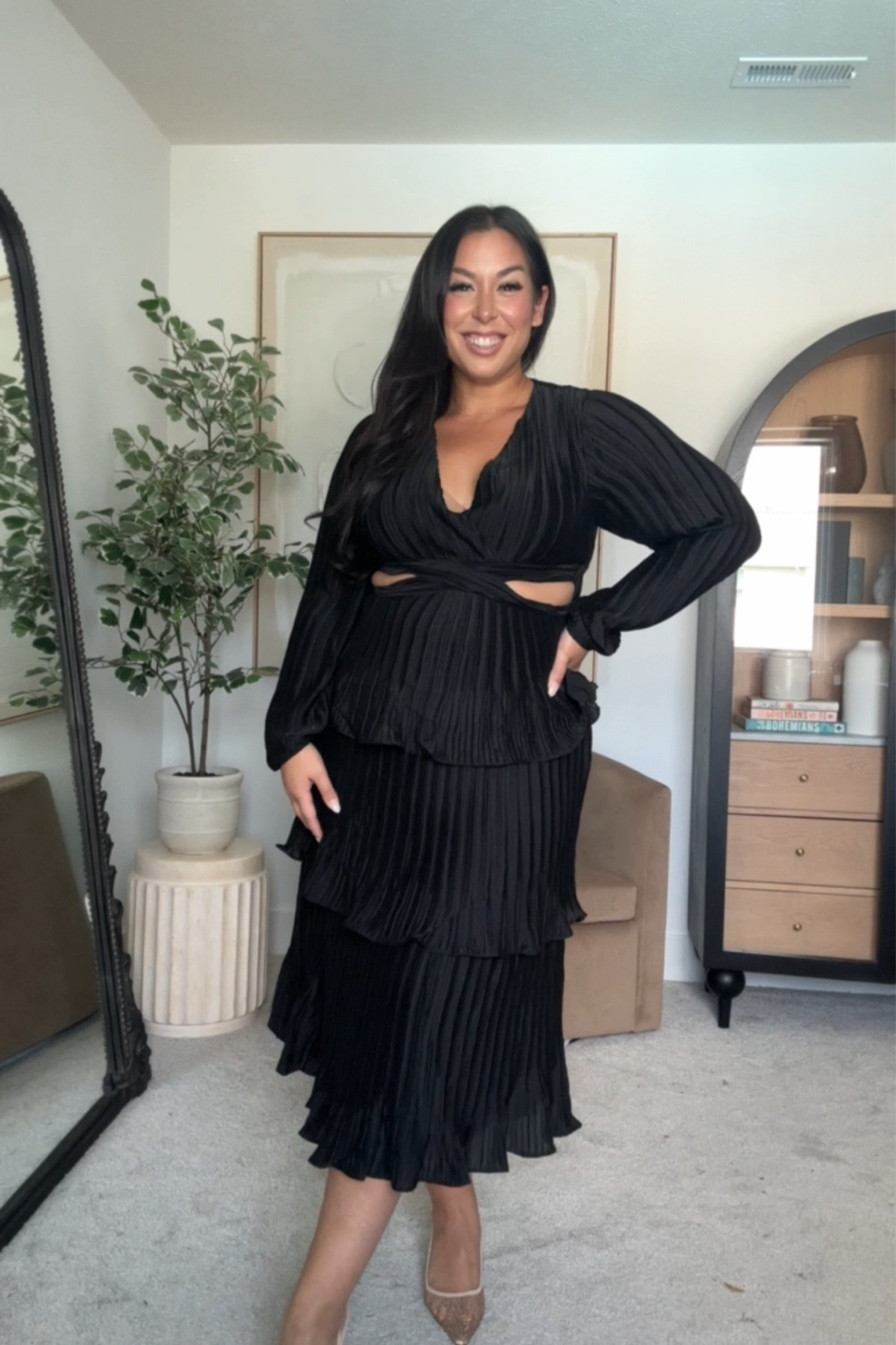 Posedly Midi Dress - Navy curated on LTK