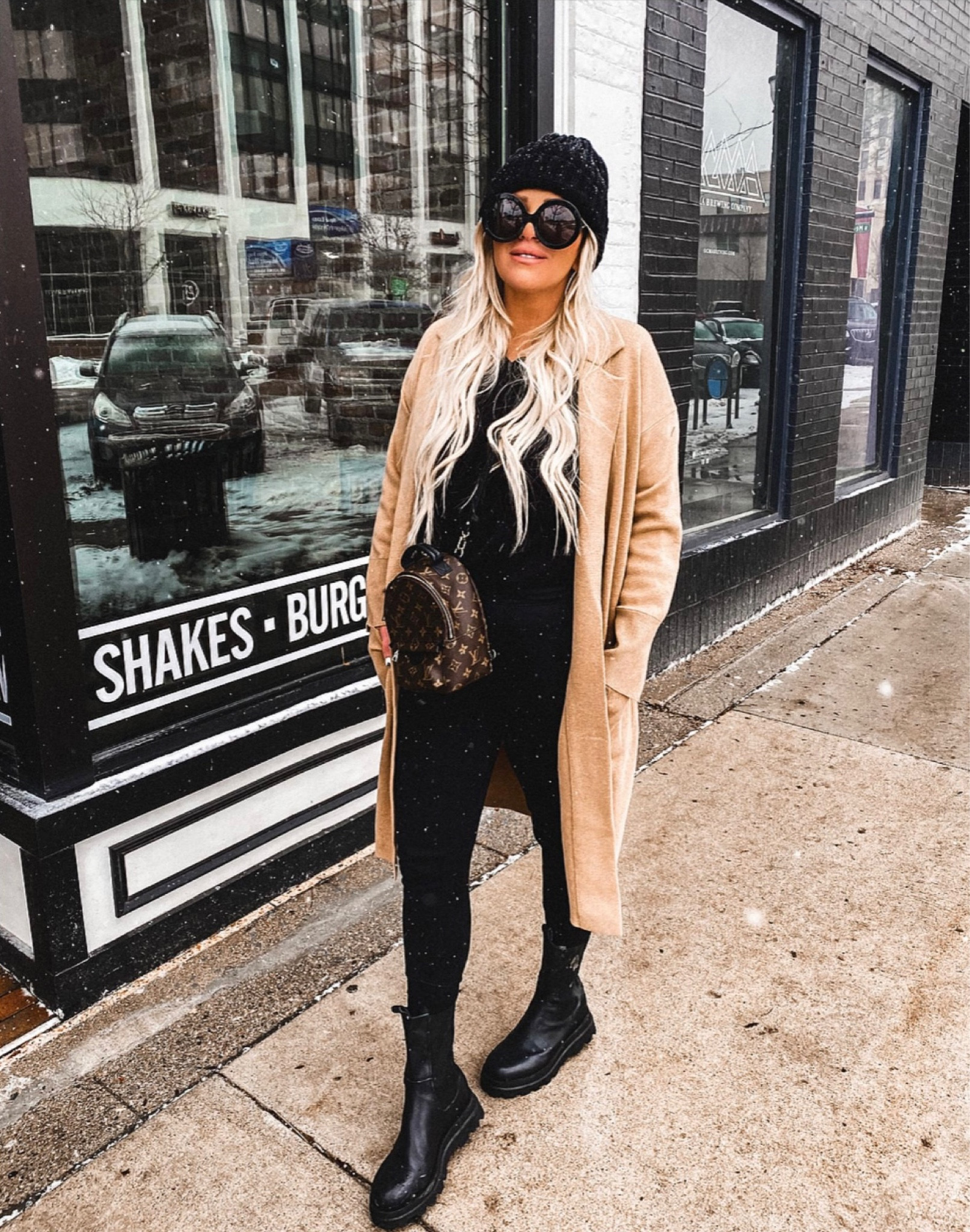 Ella open-front long sweater-blazer curated on LTK