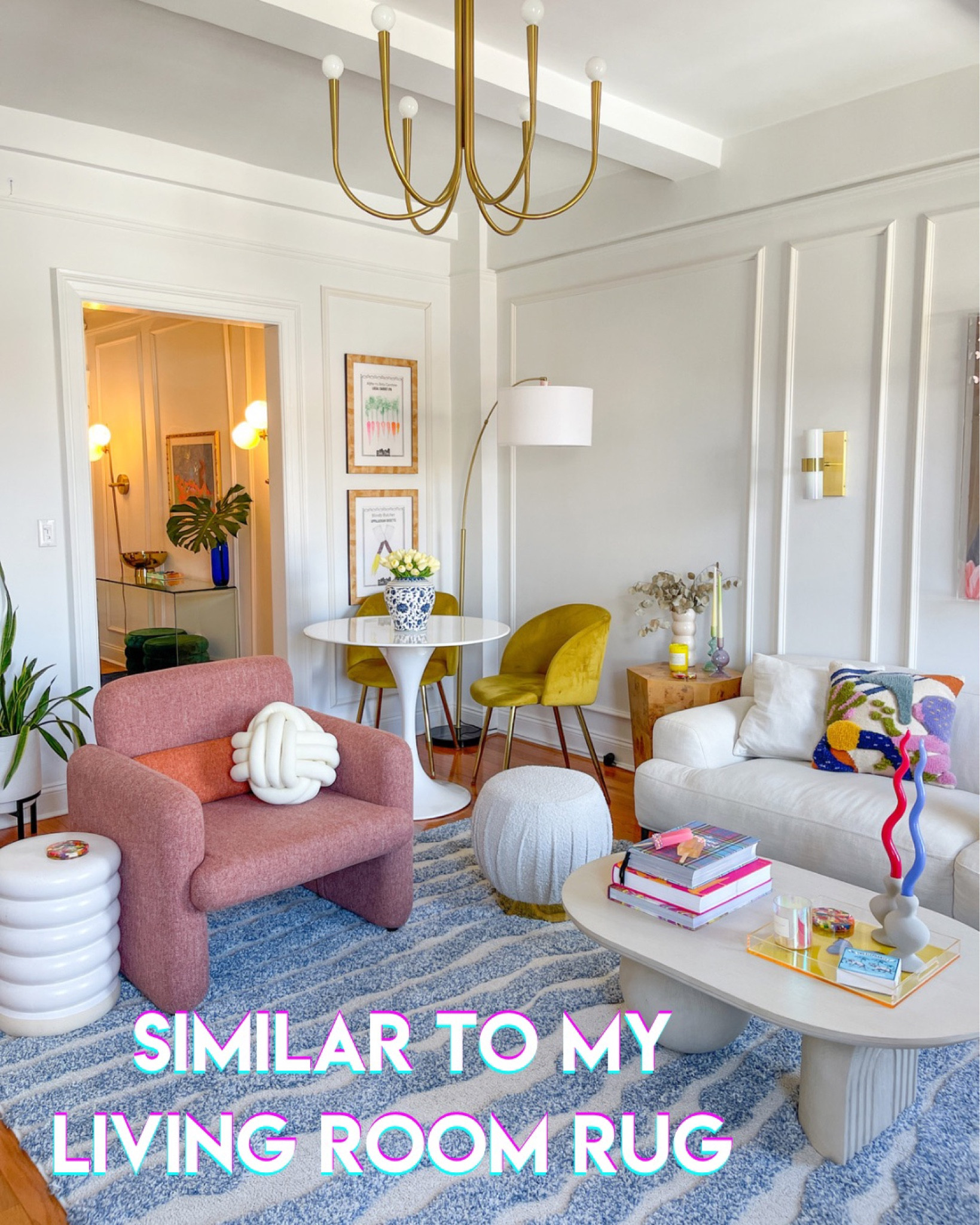 Whimsical Sky Blue Hand-Woven … curated on LTK