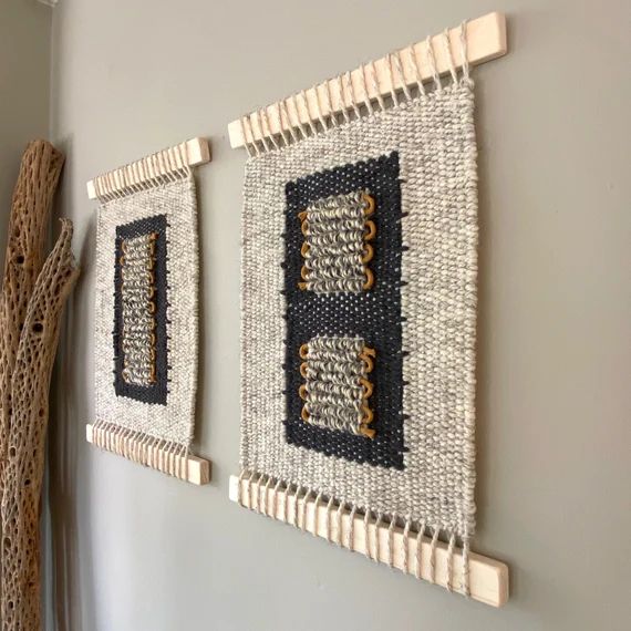 Set of Two Hand Woven Wall Hanging curated on LTK