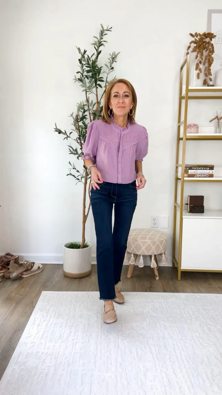 'Ab'Solution Raw Hem Straight Leg … curated on LTK