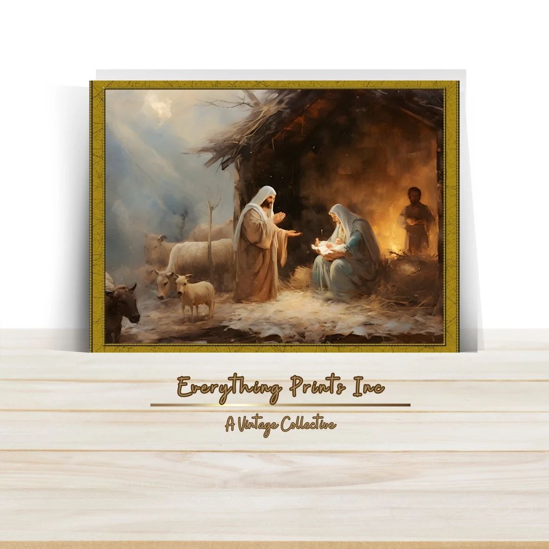 Nativity Oil Painting, Catholic … curated on LTK