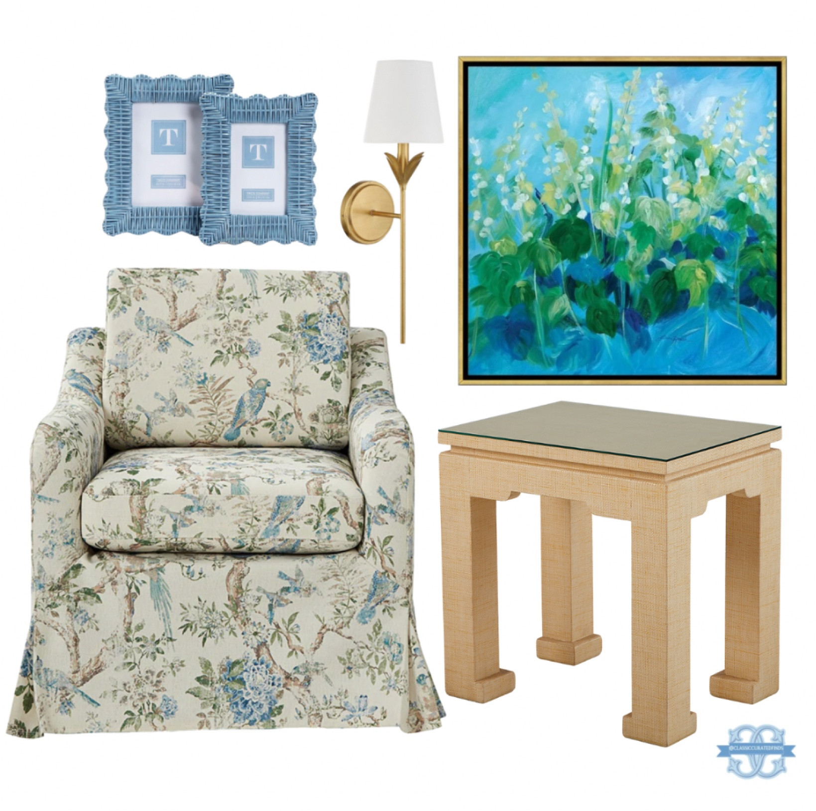 Bunny Williams Raffia Side Table … curated on LTK