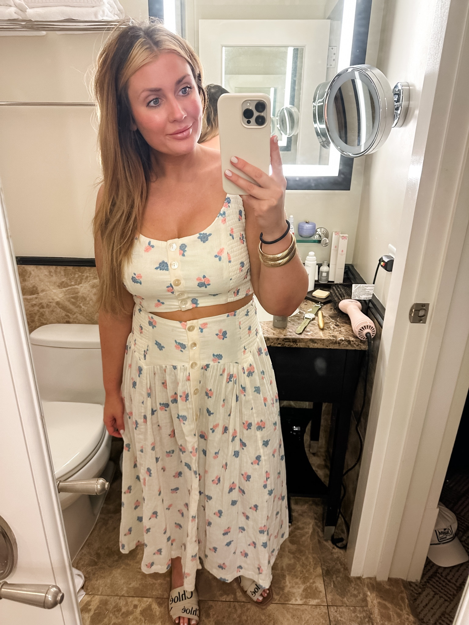 Chloé Woody Linen Slides curated on LTK