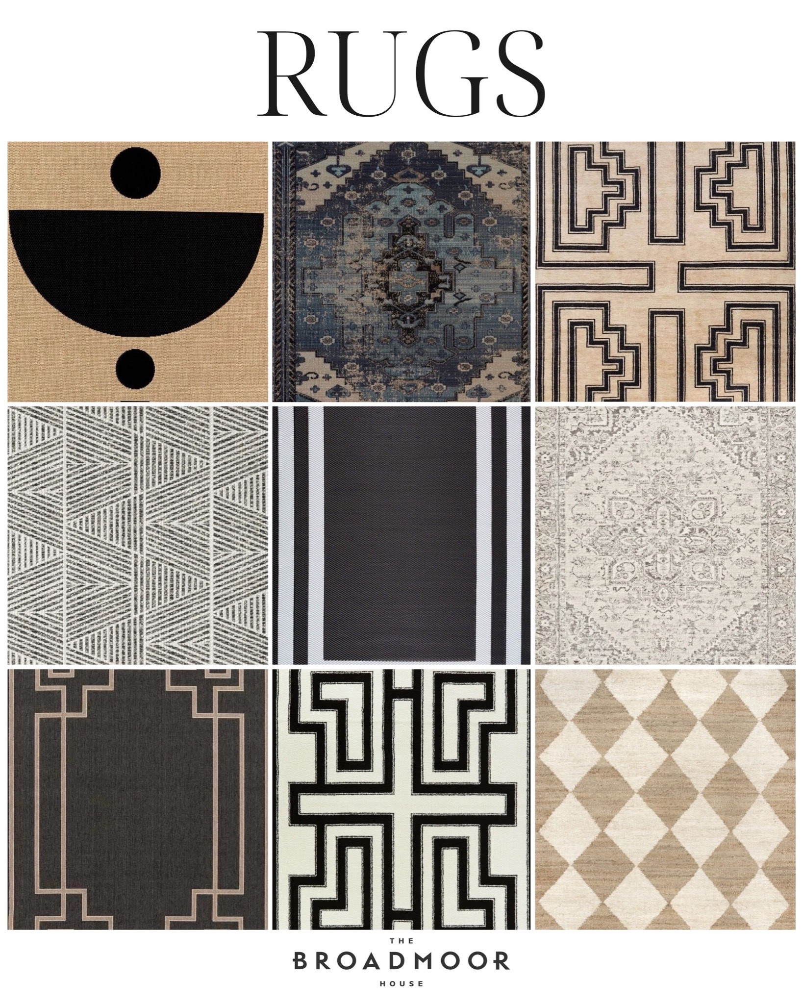 Benoit Oriental Gray Area Rug curated on LTK