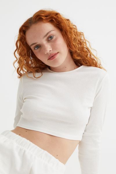 Ribbed Crop Top curated on LTK