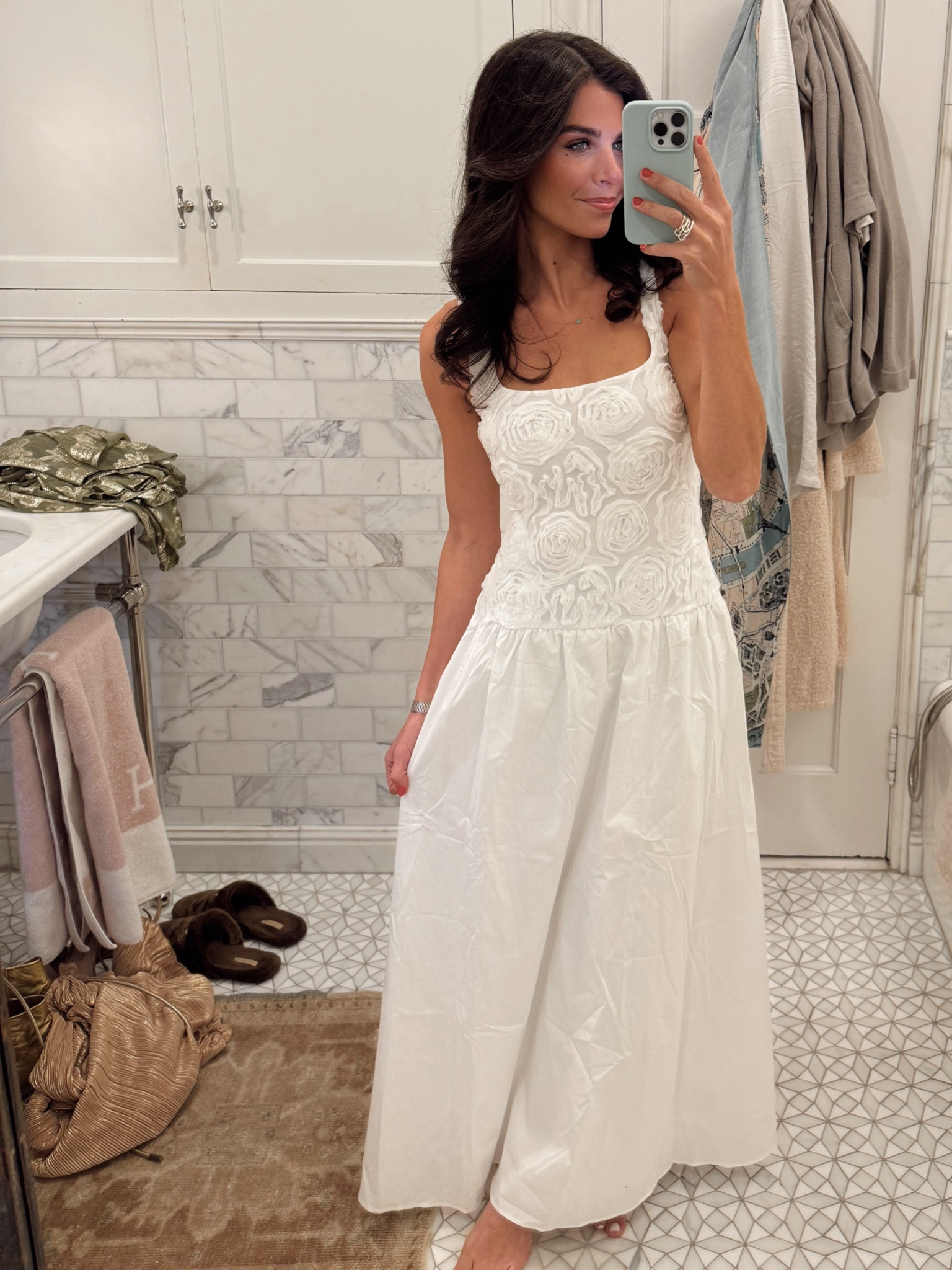 Bradshaw Maxi Dress - Rosette Mesh … curated on LTK