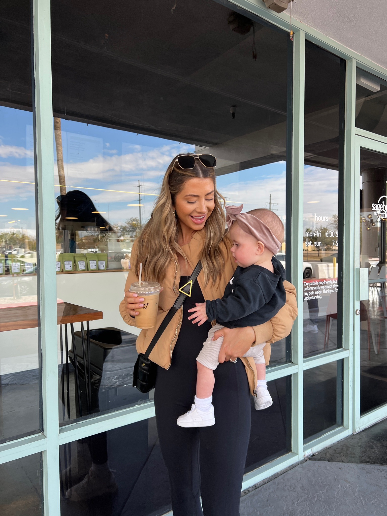 Jillian Puffer Jacket in Nude curated on LTK