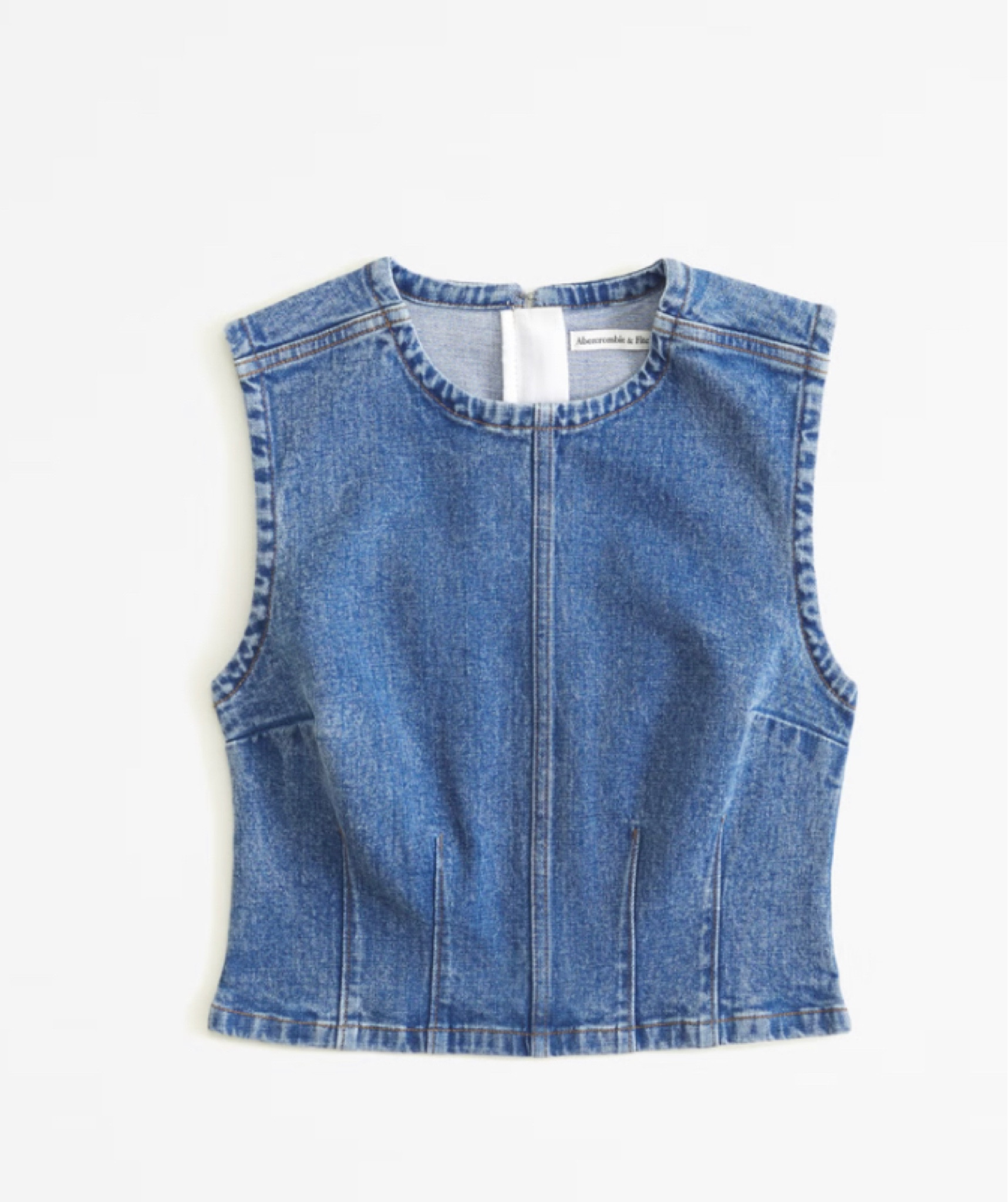 Denim Shell Top curated on LTK