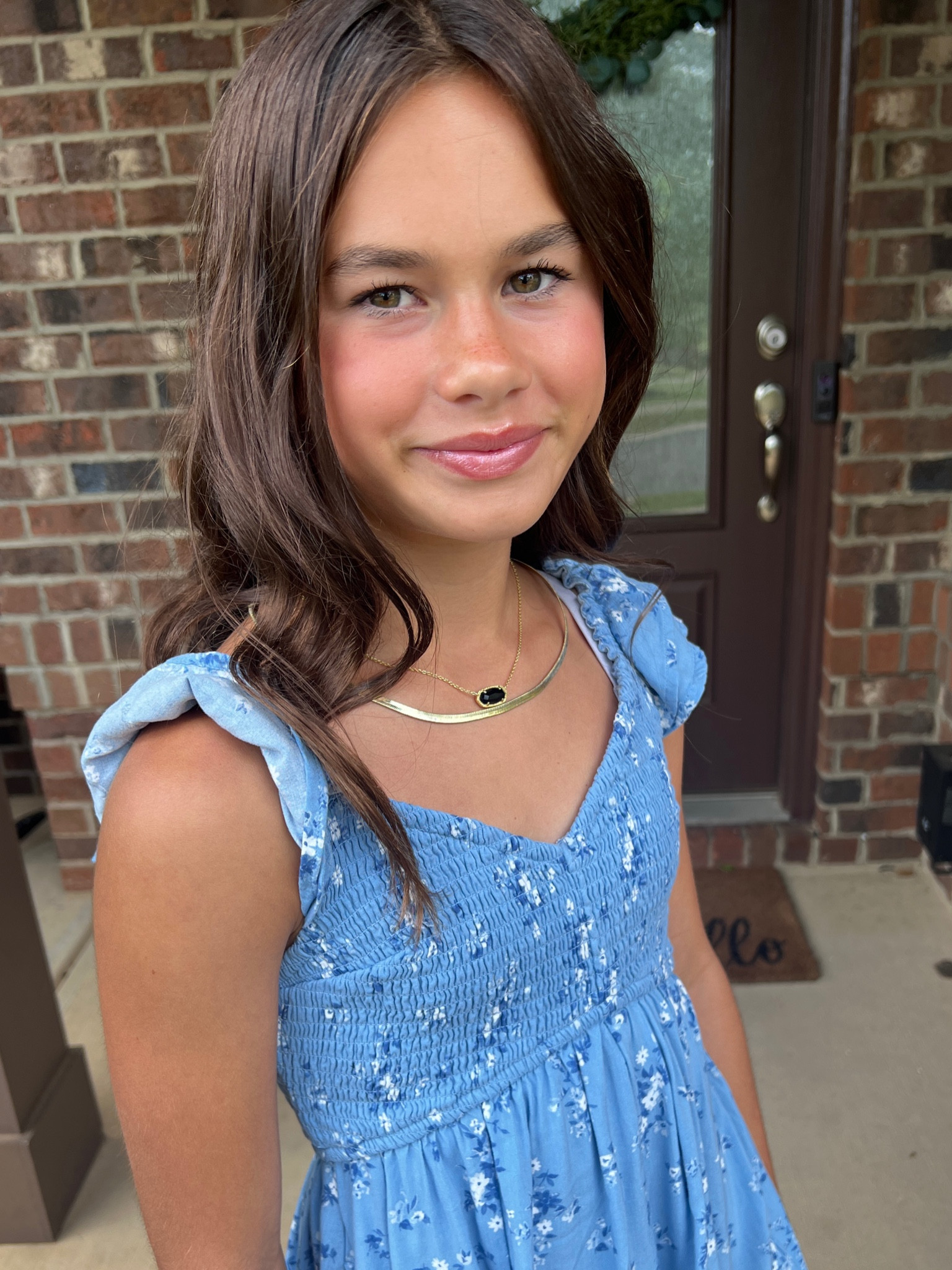 Kassie Chain Necklace in Gold curated on LTK