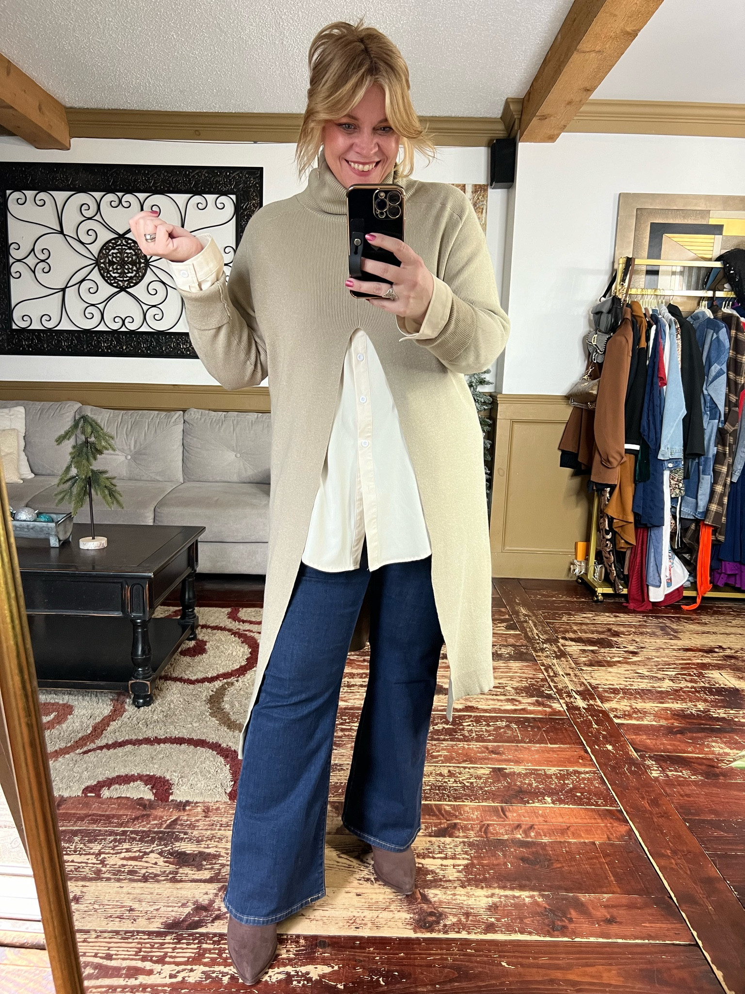 Extra Long Long Sleeve Turtleneck curated on LTK