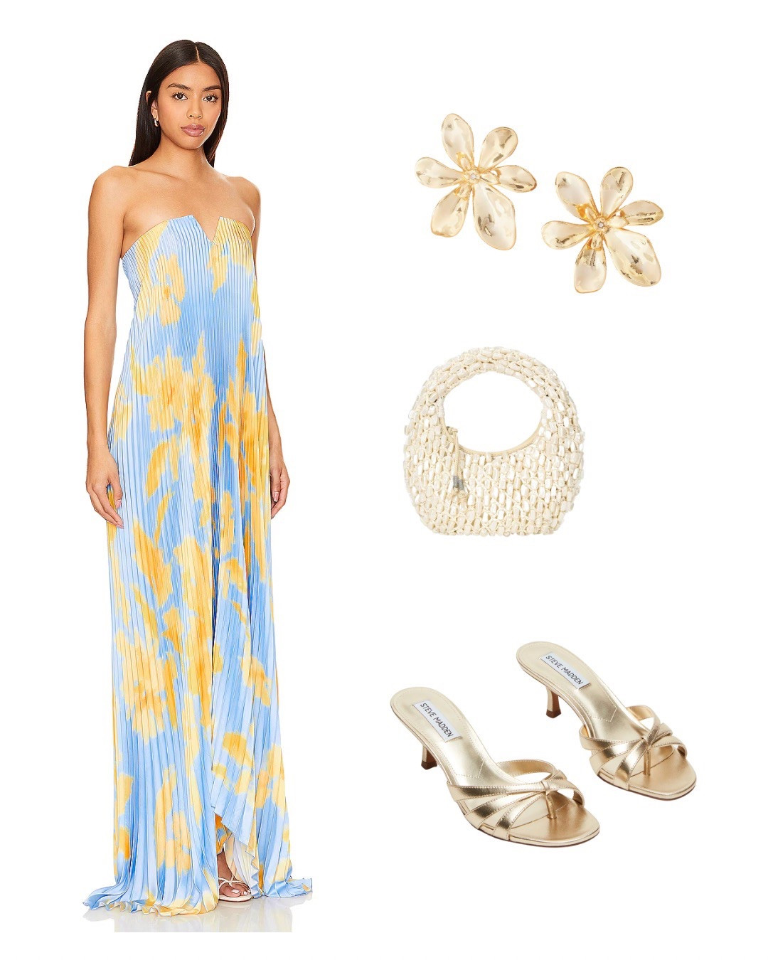 Cary Gold Leather curated on LTK