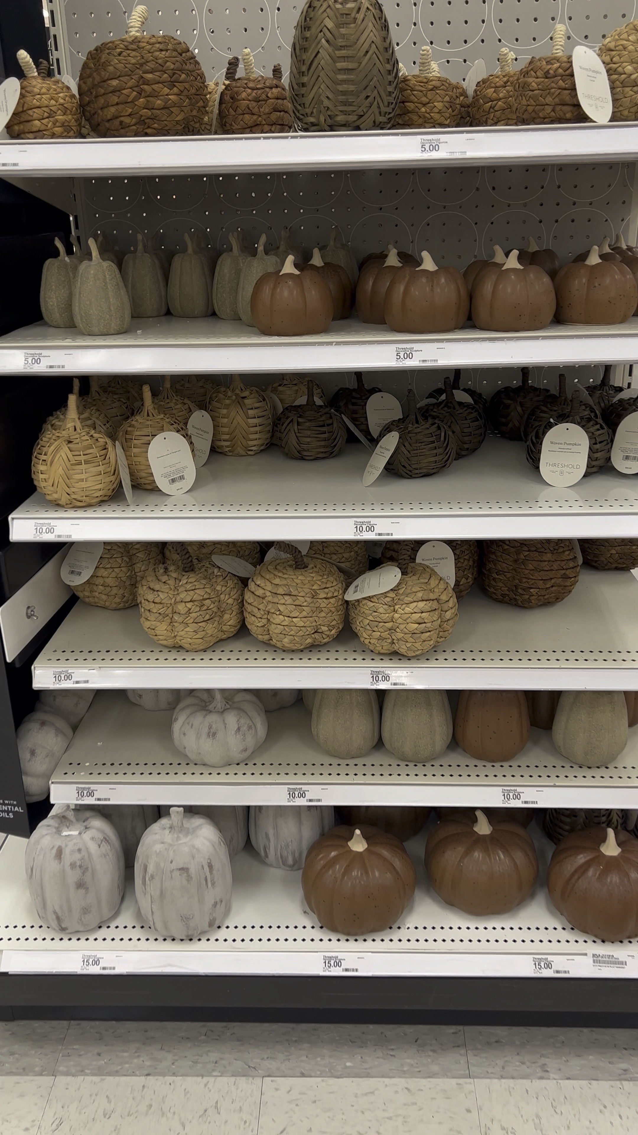 Woven Pumpkin Light - Threshold™ curated on LTK