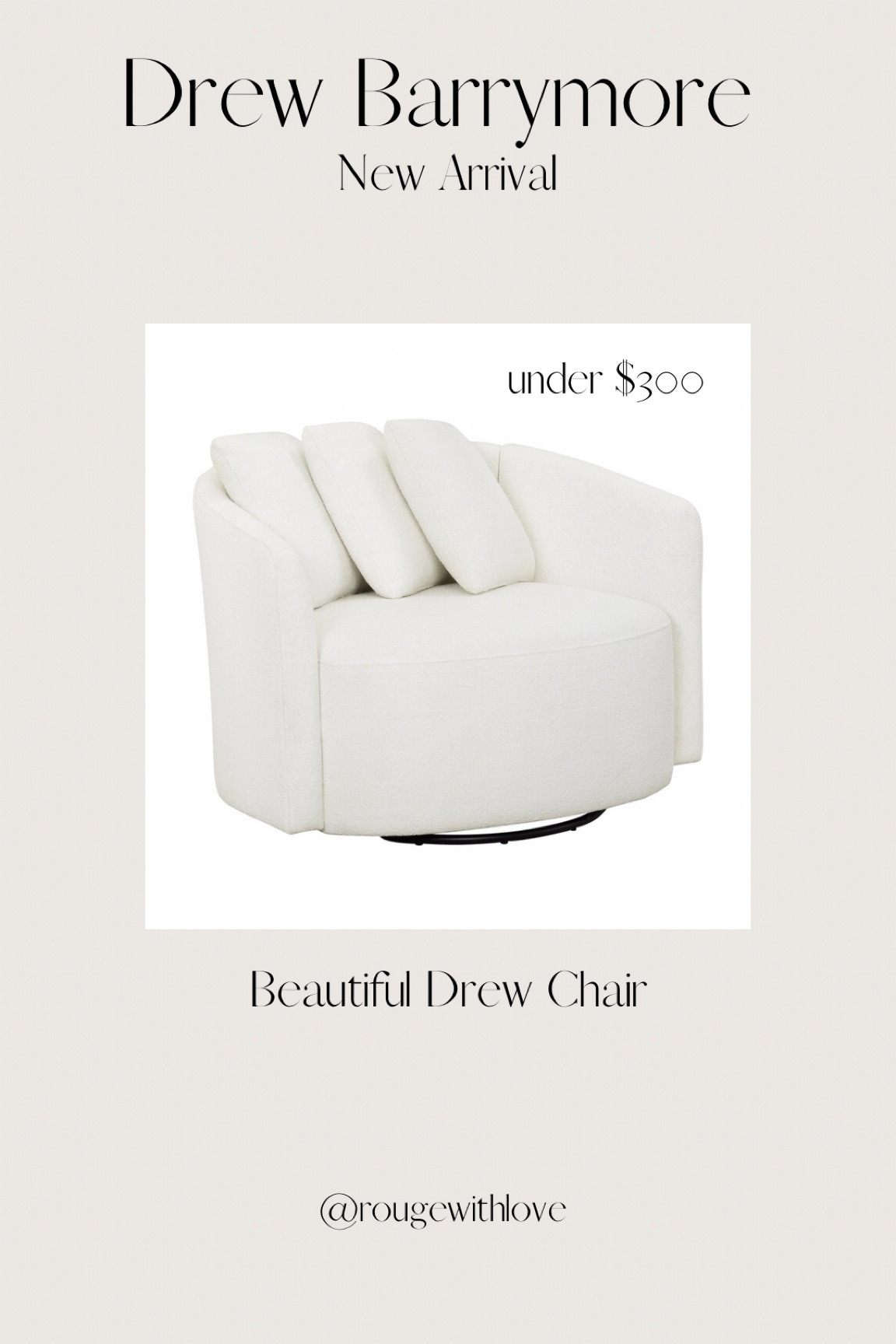 Beautiful Drew Chair by Drew … curated on LTK
