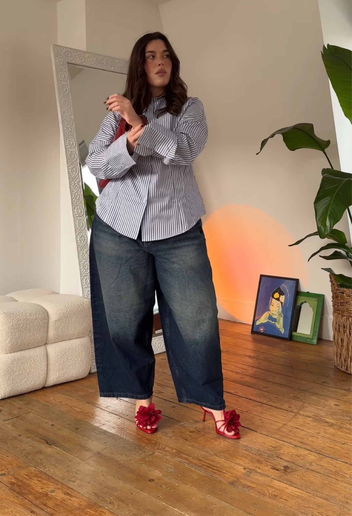 Topshop Isla flower applique high … curated on LTK