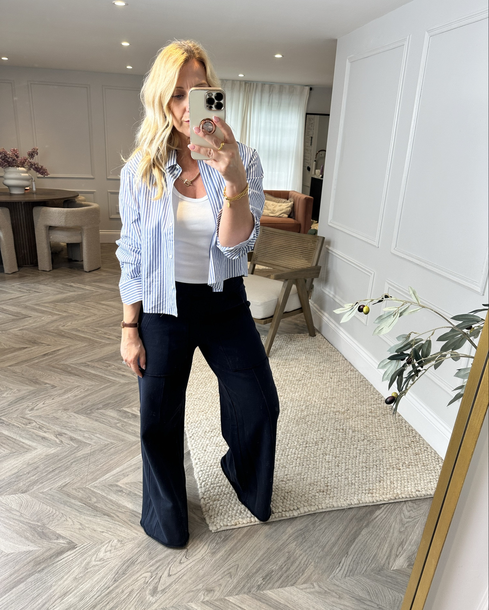 Jersey Engineered-Leg Jogger curated on LTK