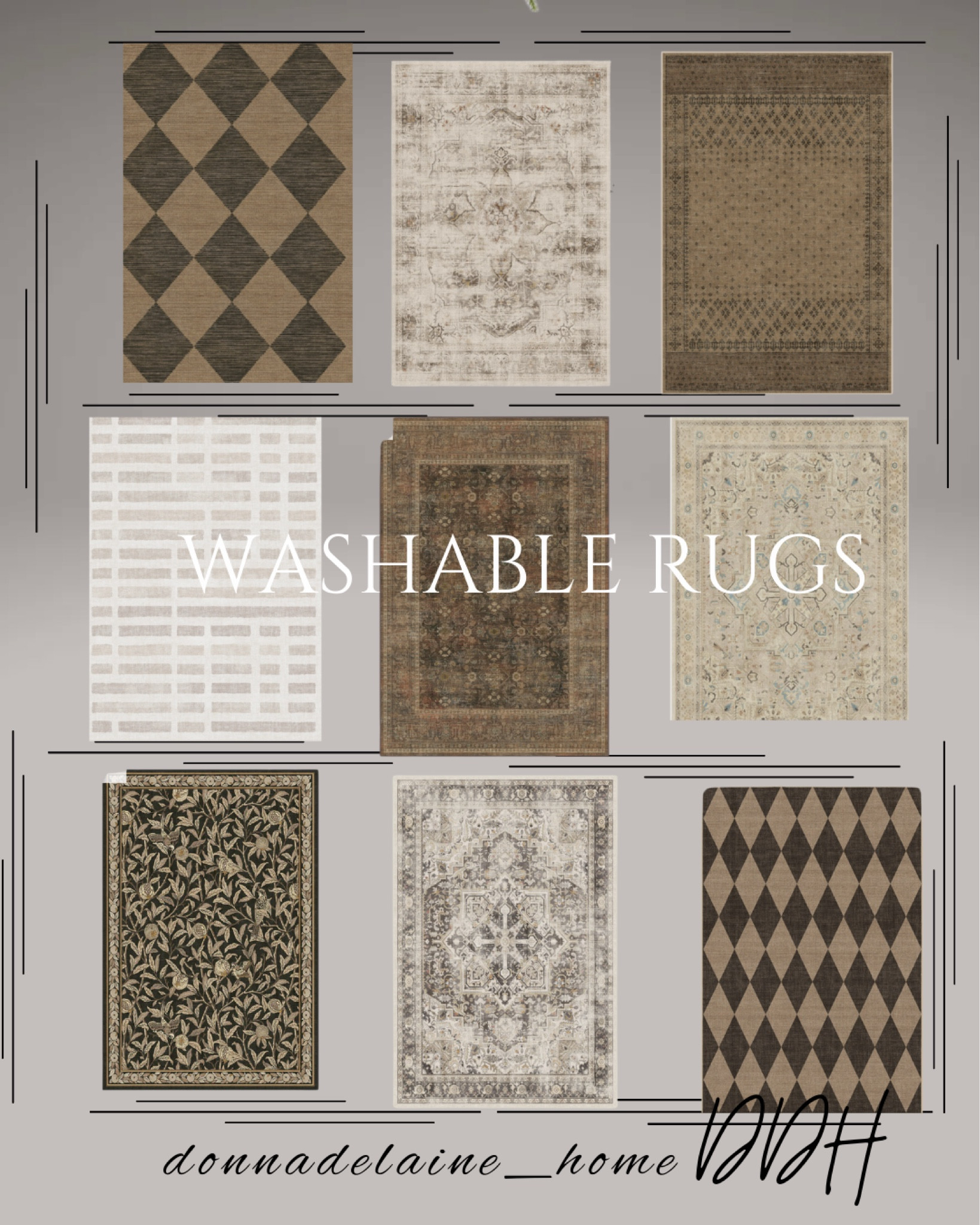 goop Salerno Soft Black Re-Jute Rug curated on LTK