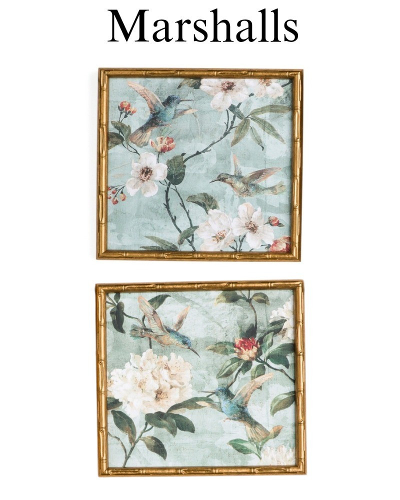 14x14 Set Of 2 Flush Birds Flowers … curated on LTK