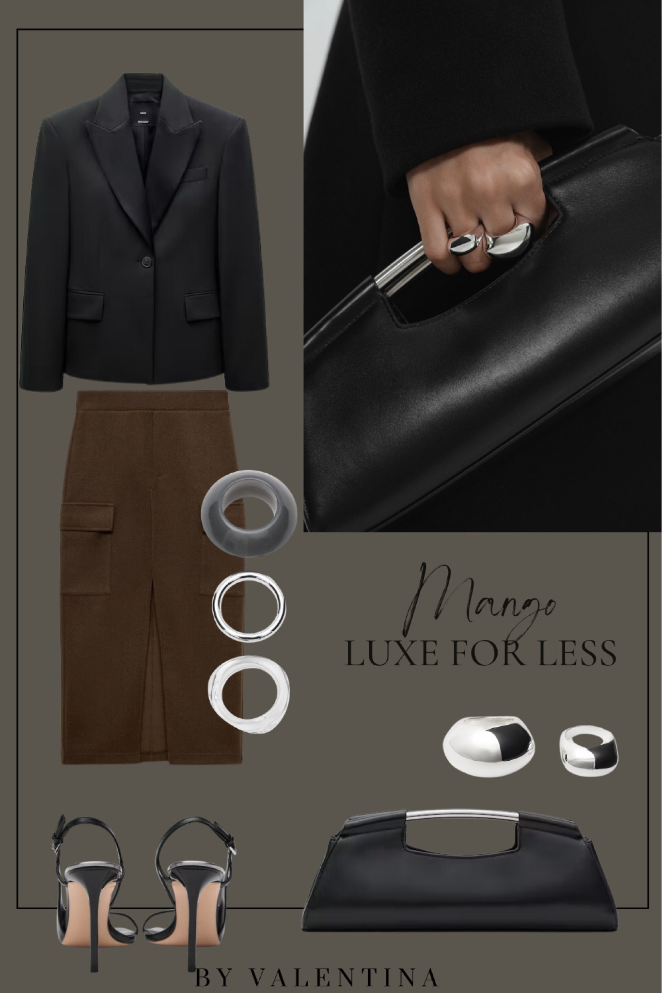 2-pack combined rings - Women curated on LTK