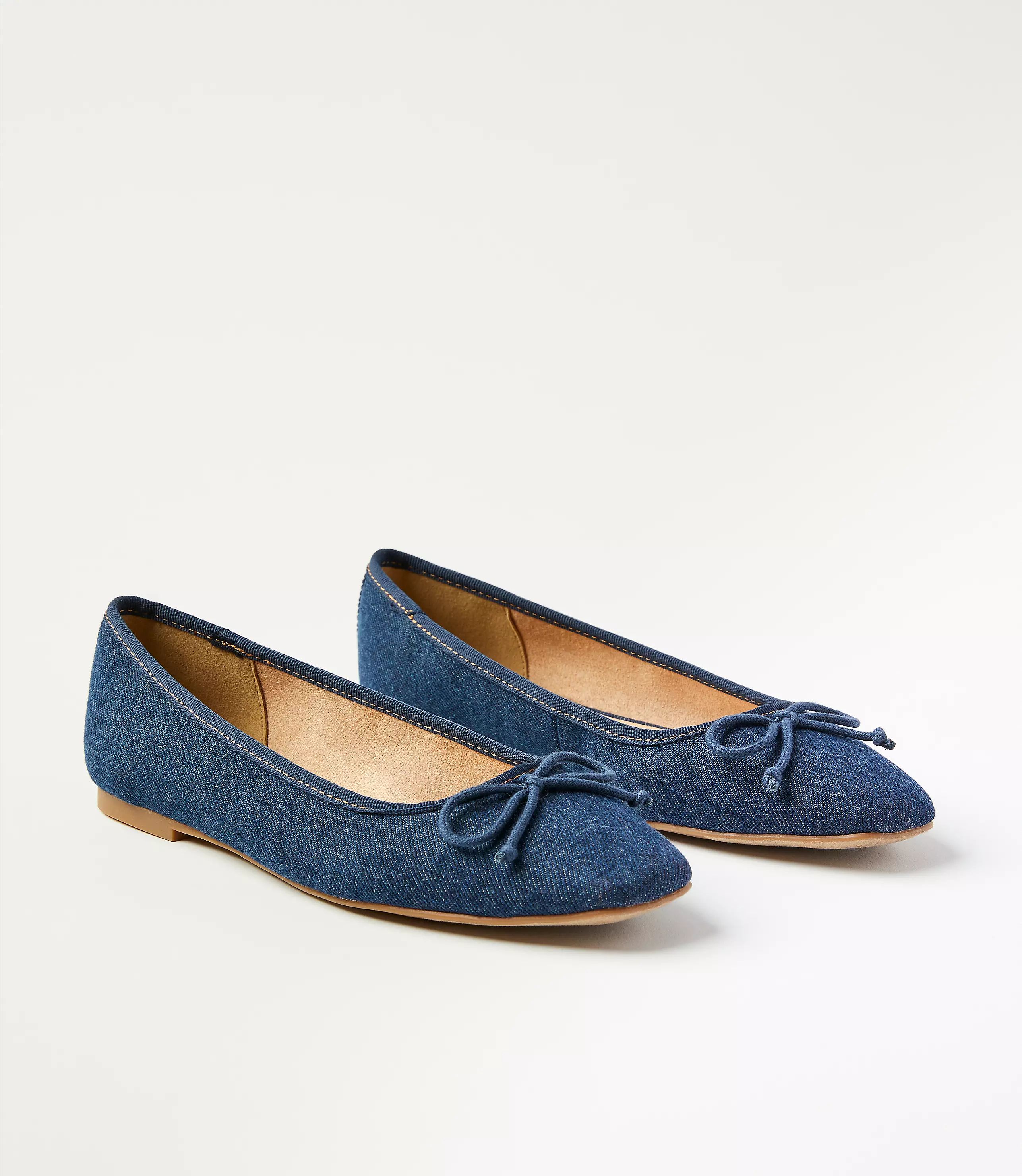 Denim Ballet Flats curated on LTK