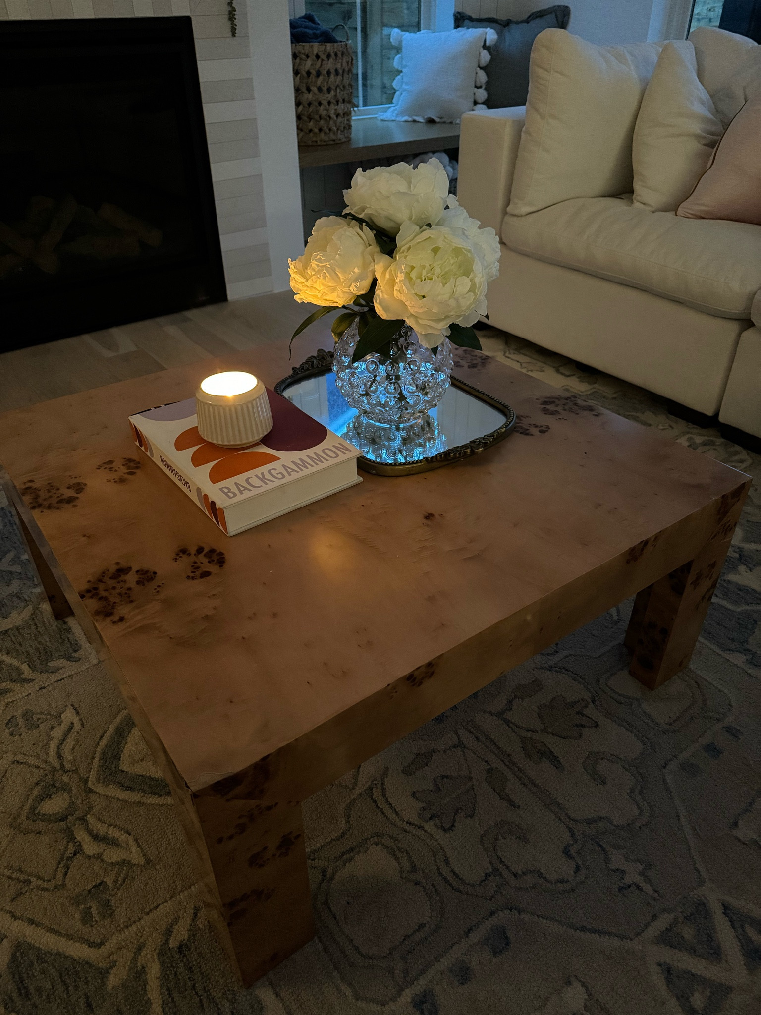 Cora Burl Wood Veneer Coffee Table curated on LTK