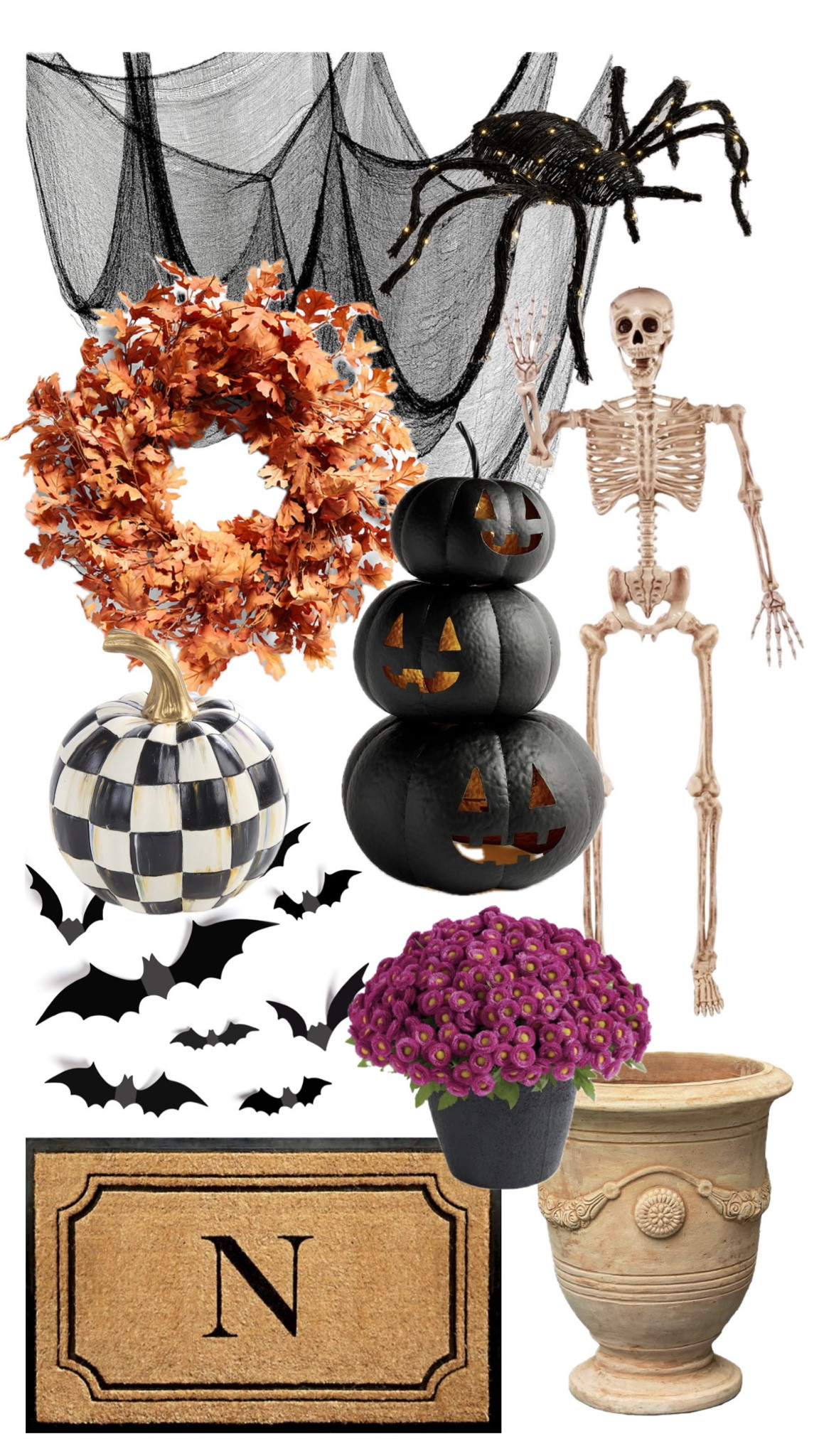 Pembrook Monogrammed Coco Door Mat curated on LTK