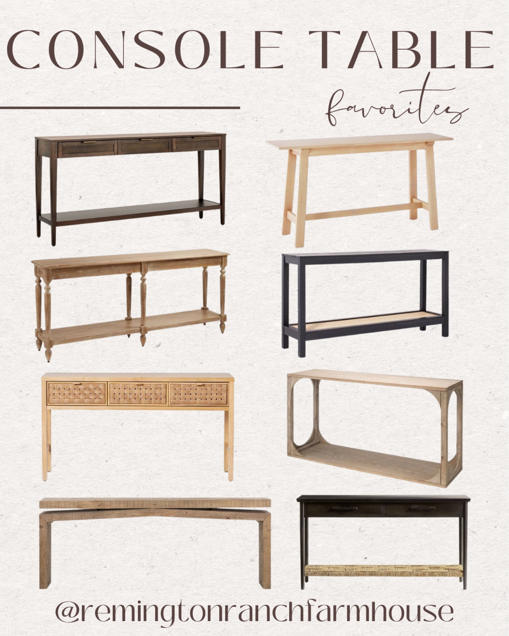Cole Console Table curated on LTK