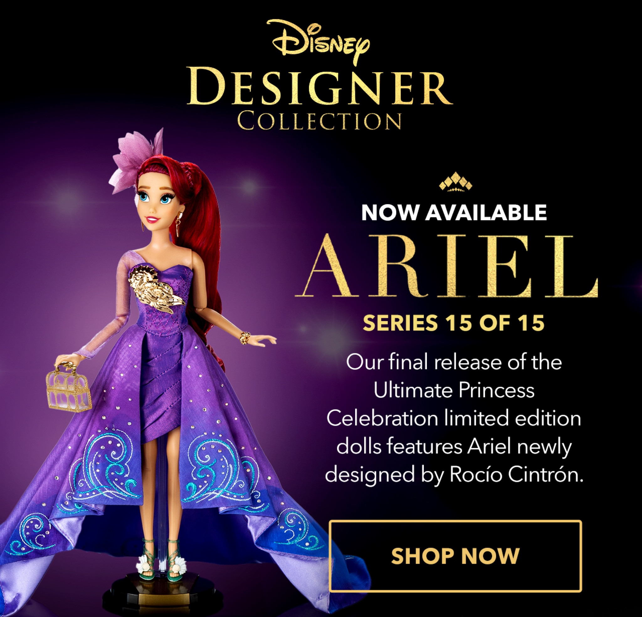 Disney Princess Designer Dolls Ariel