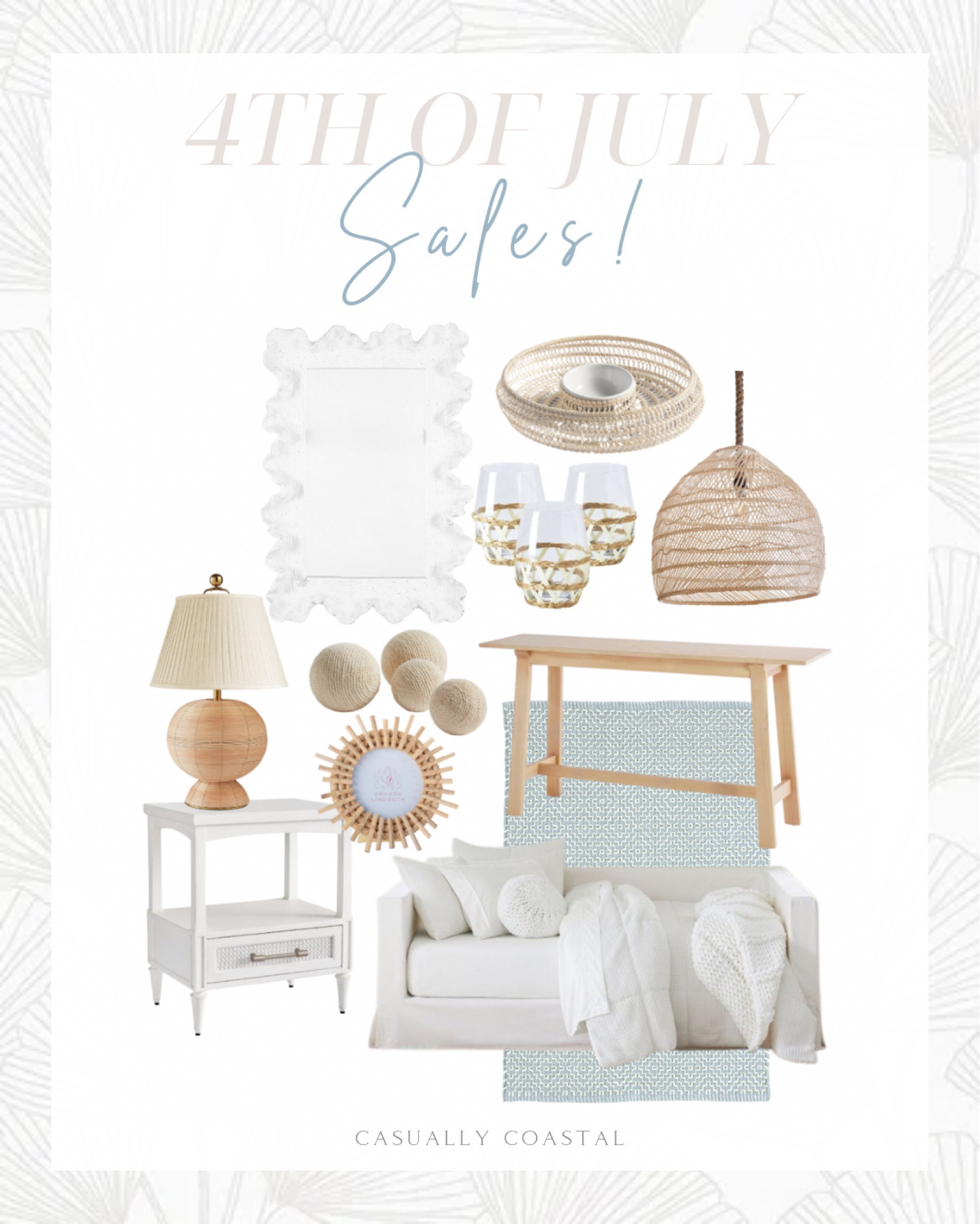 Atoll Rectangular Mirror curated on LTK