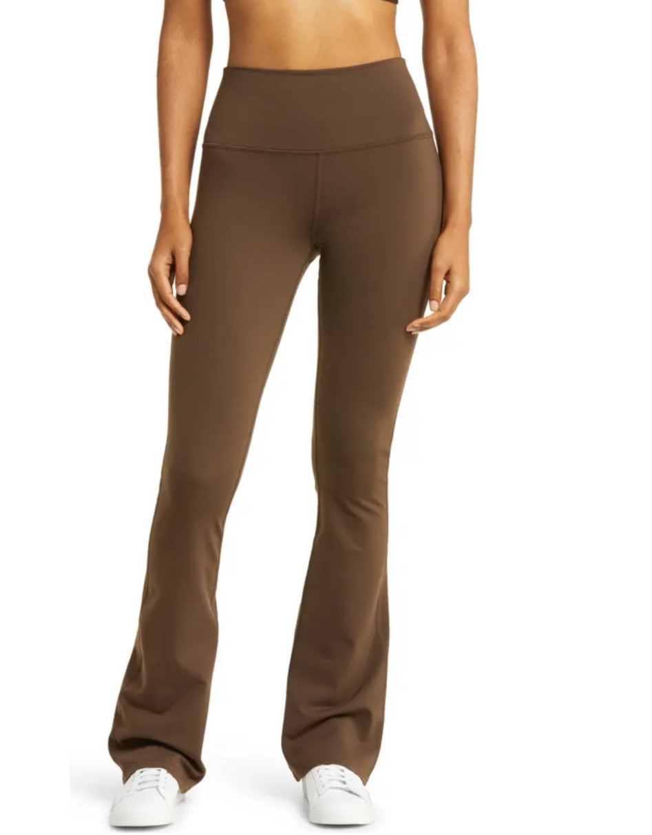 Alo Airbrush High Waist Flare Pants curated on LTK