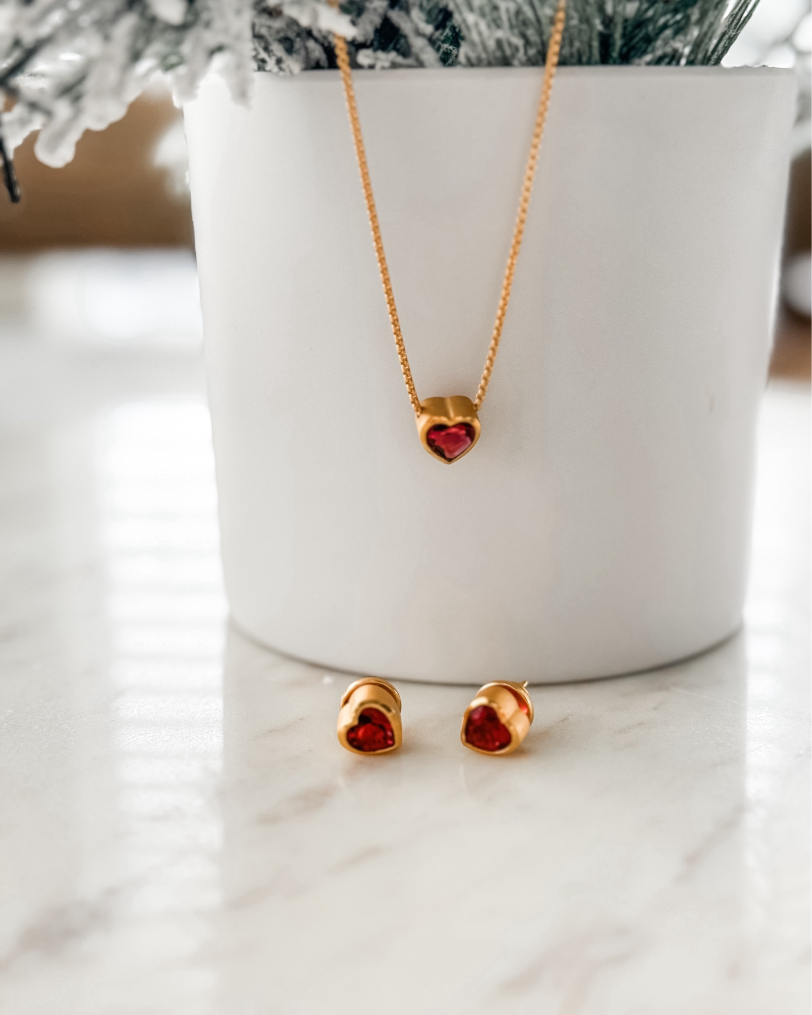 Signature Midi Heart Studs curated on LTK