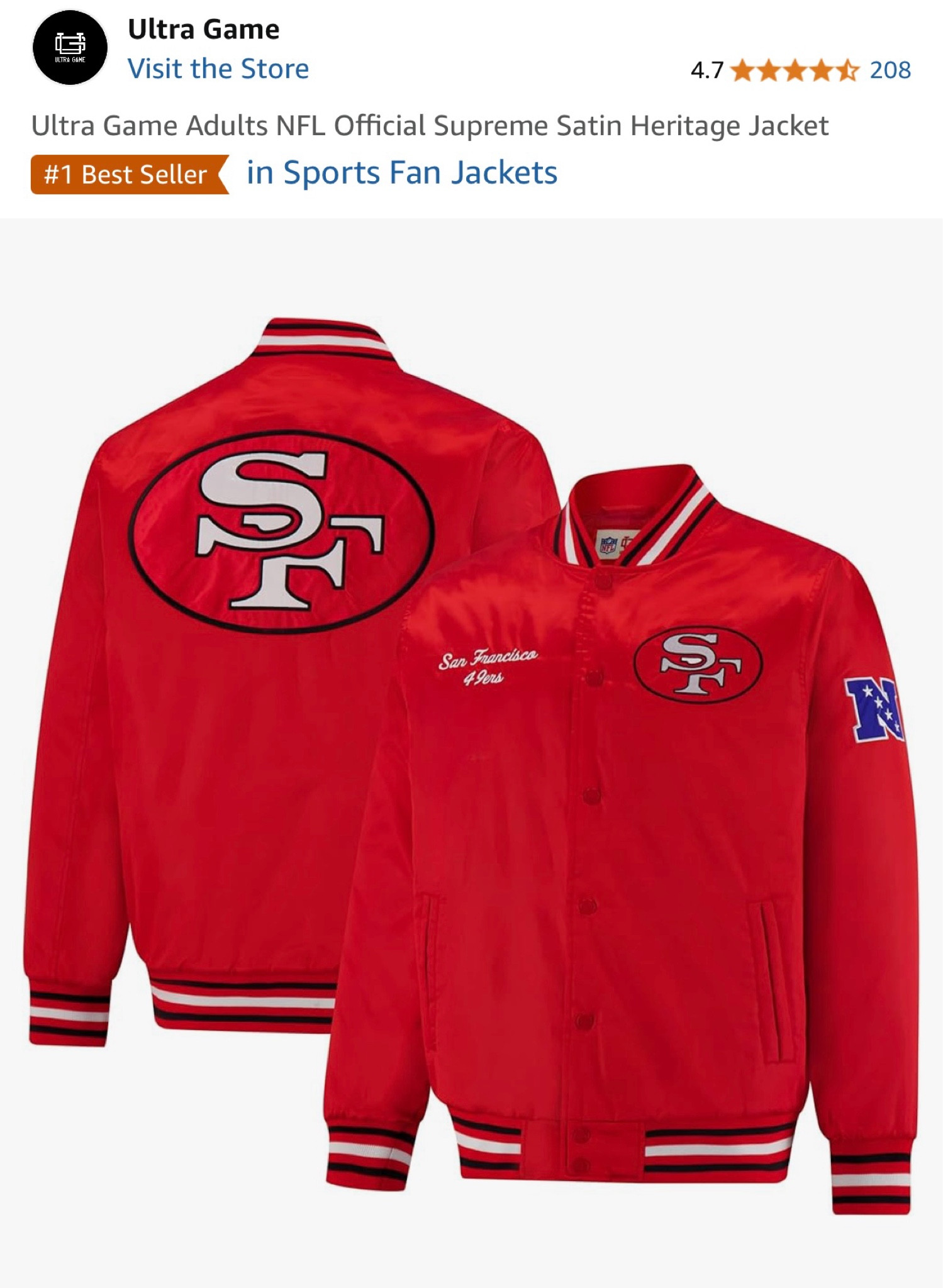 Ultra Game Adults NFL Official … curated on LTK