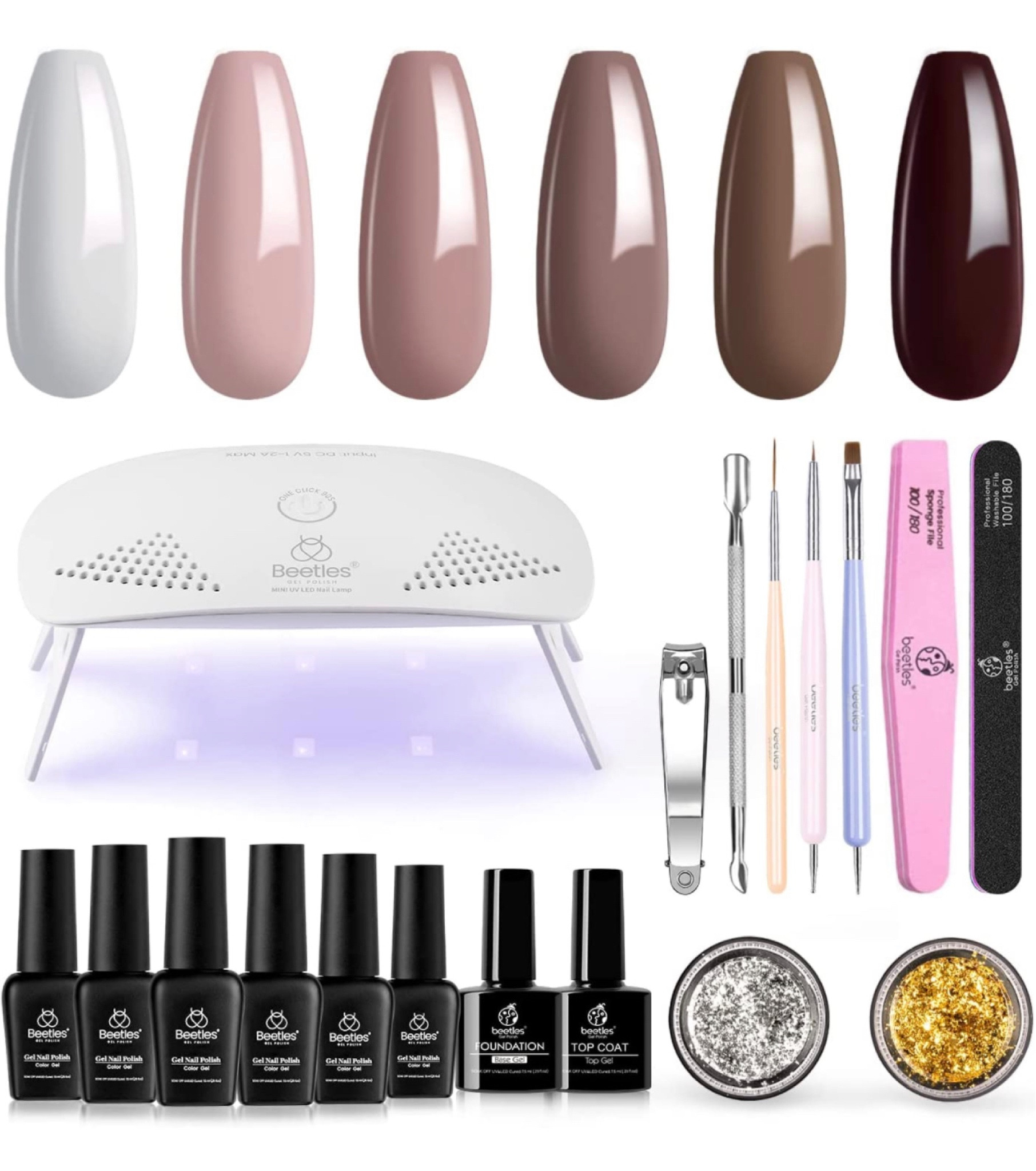 Beetles Gel Nail Polish Kit with U … curated on LTK