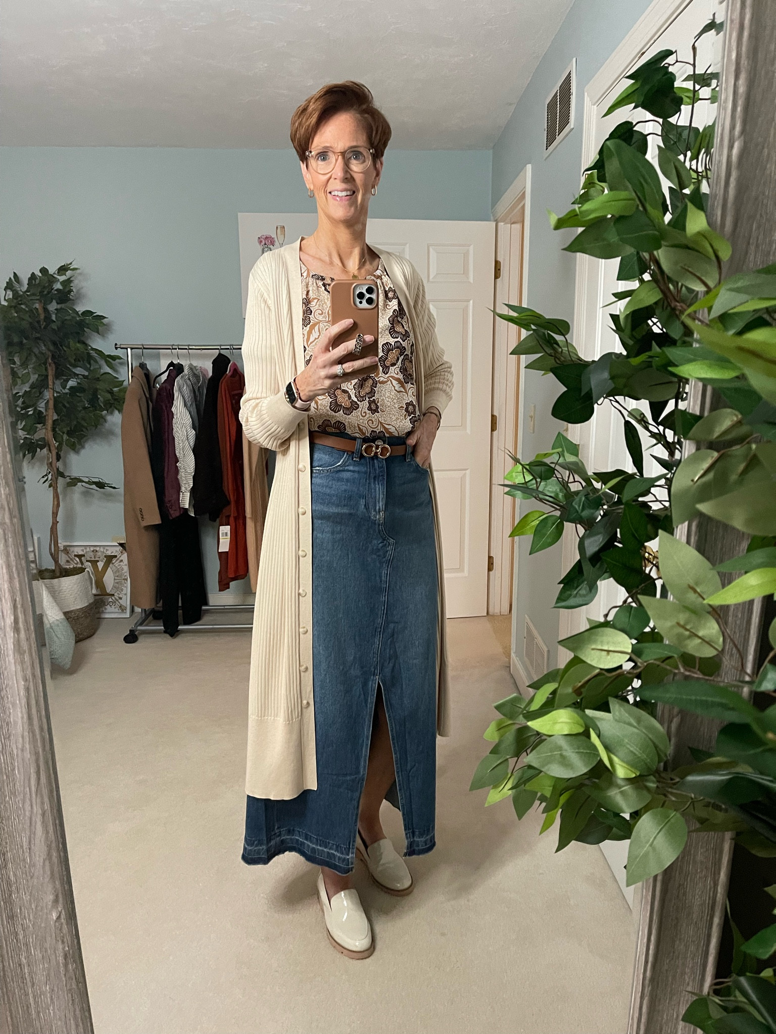 Niamh Long Cotton Blend Cardigan curated on LTK