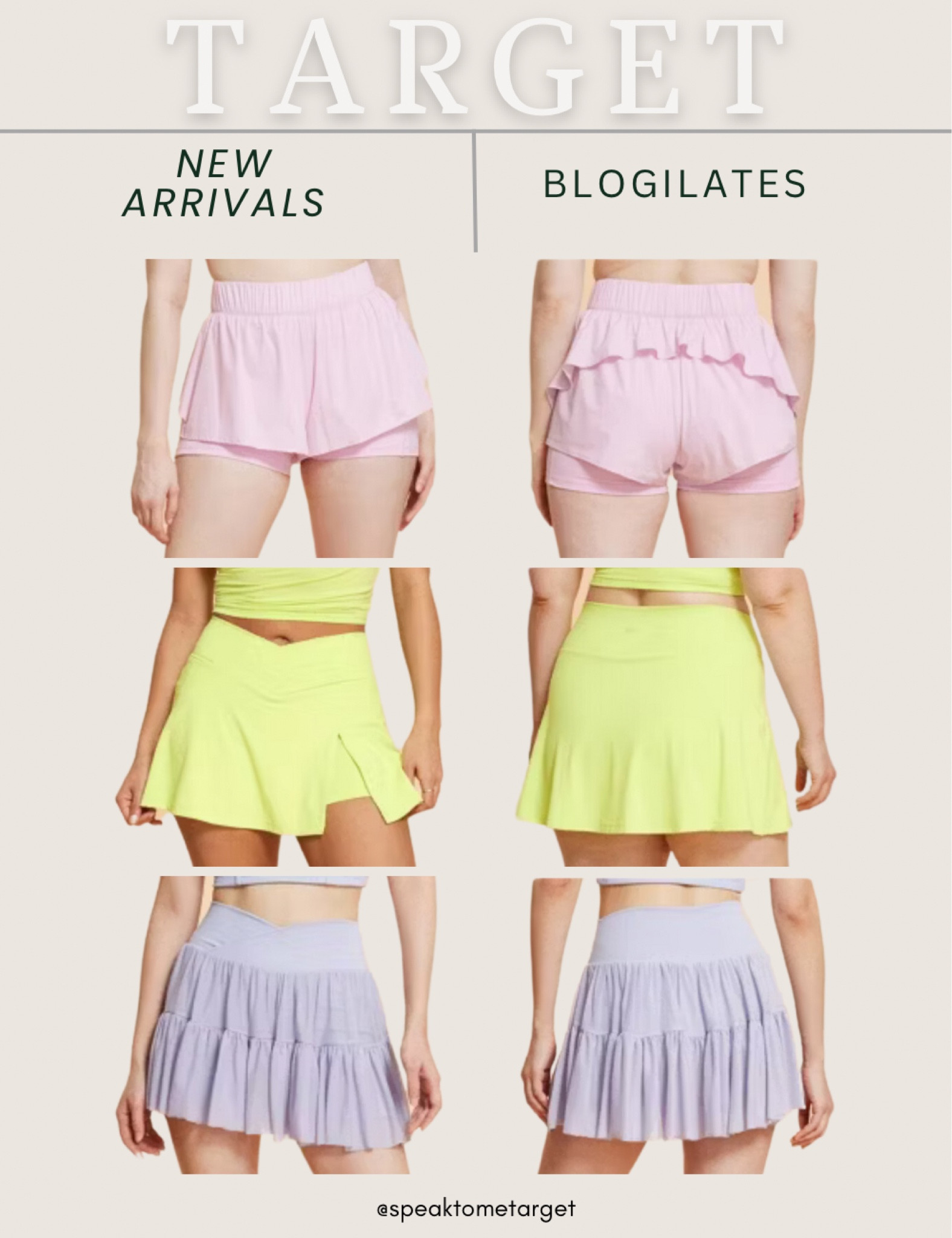Blogilates Women's Ballerina Skort curated on LTK