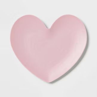 11" x 9" Plastic Heart Plate - … curated on LTK