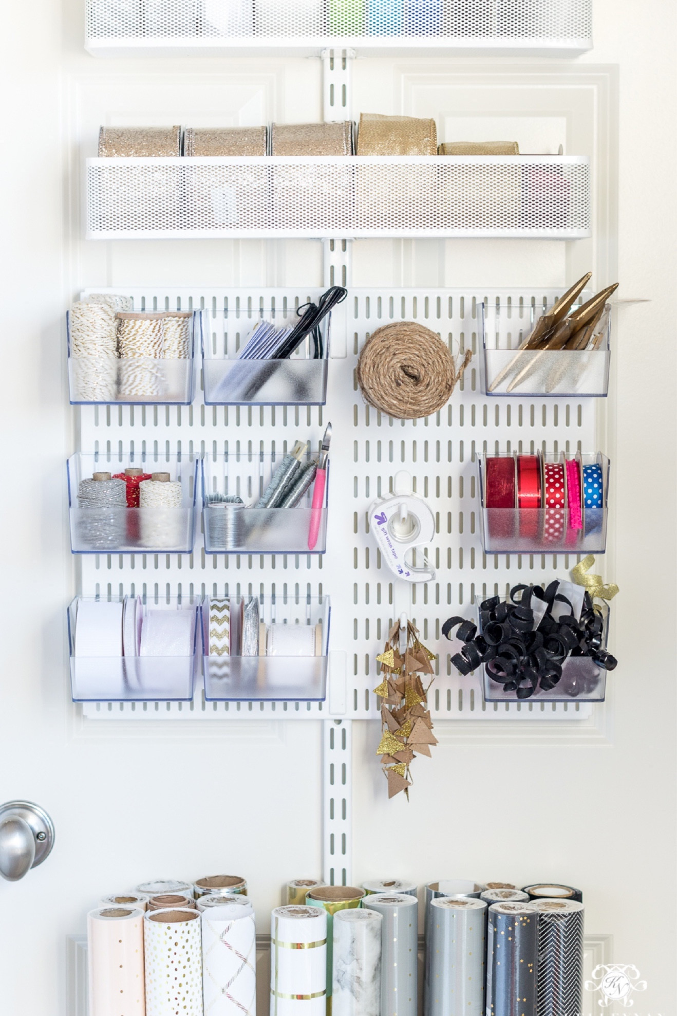 Gift Wrap Door & Wall Rack curated on LTK