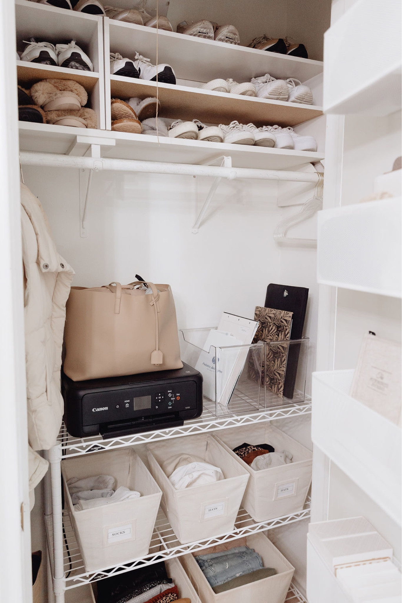 2-Shelf Shoe Stacker White curated on LTK