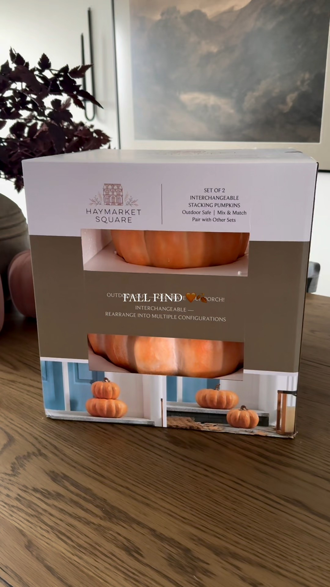2pc Outdoor Safe Stacking Pumpkins curated on LTK