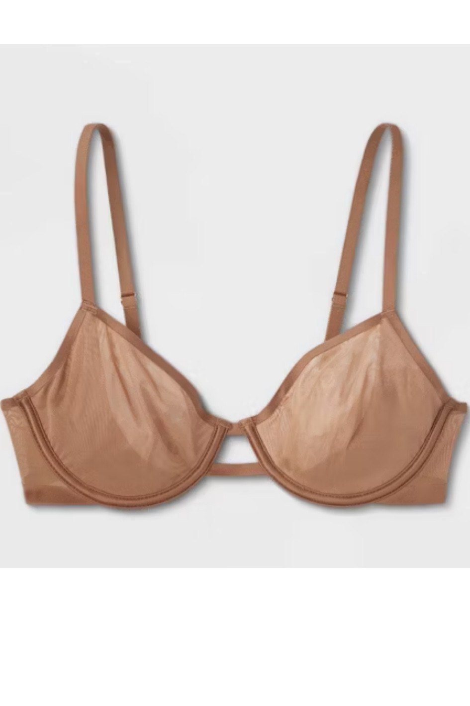 Women's Mesh Unlined Demi Bra - … curated on LTK