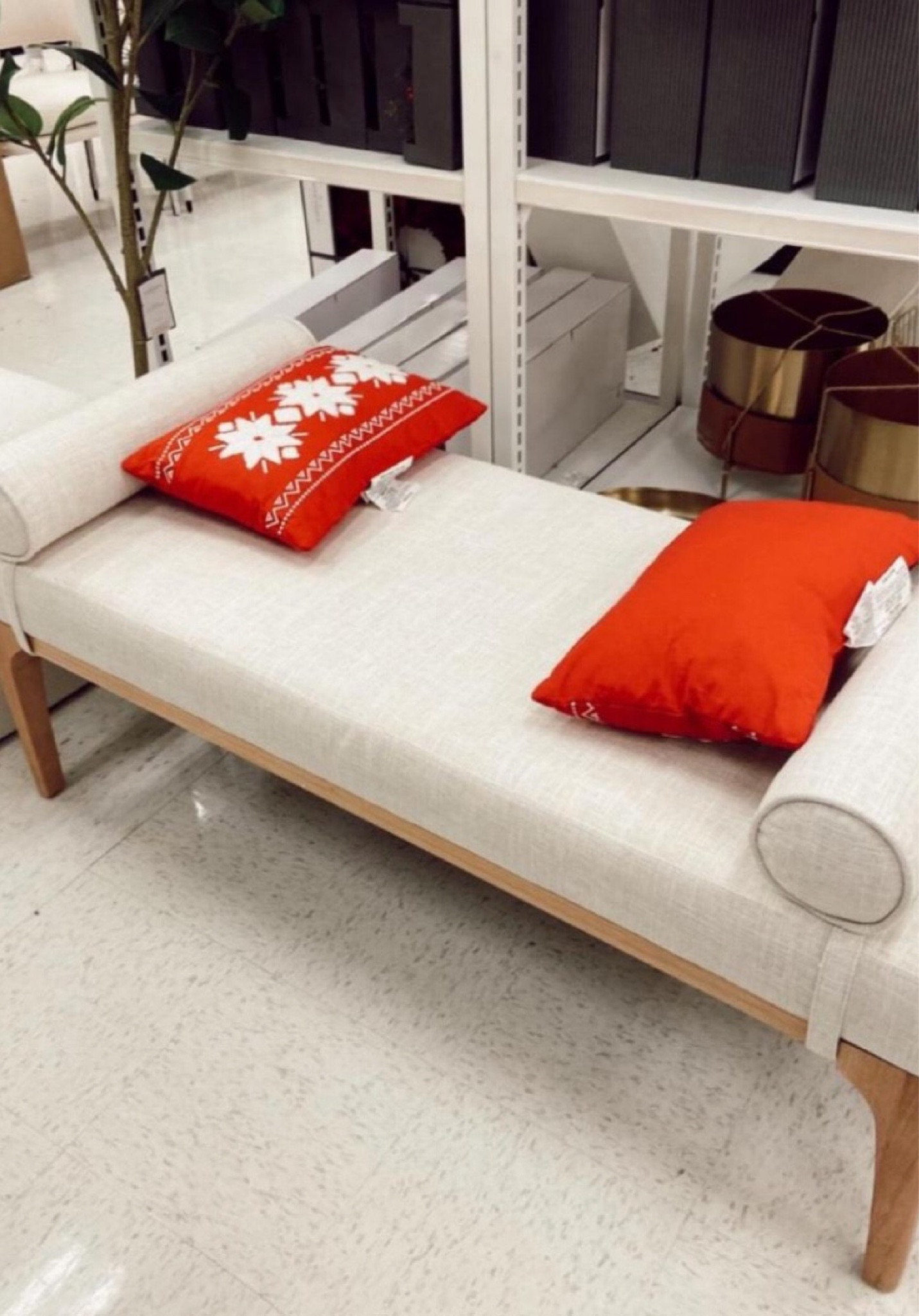 Randolph Bench with Bolster … curated on LTK