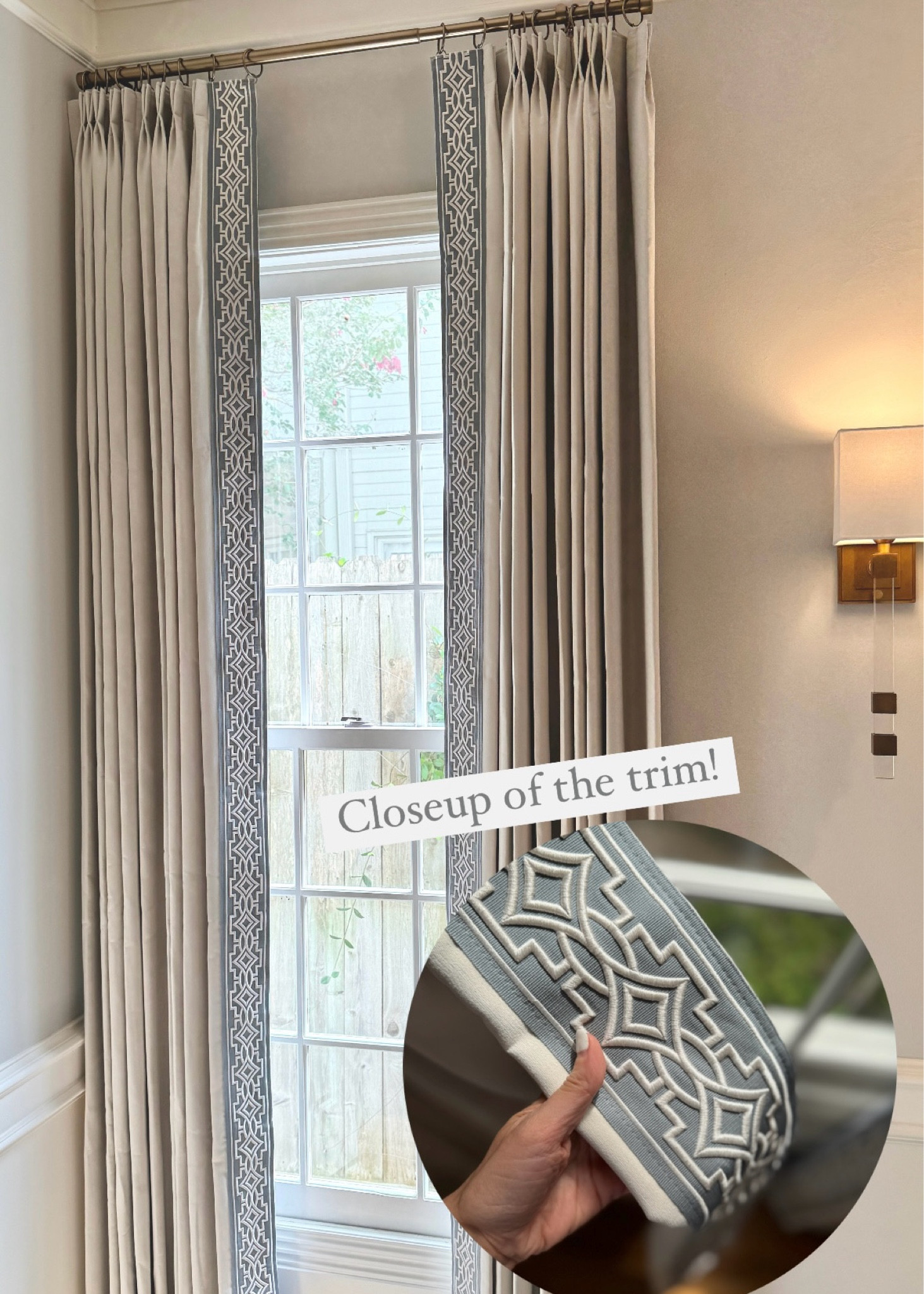 Cream Linen Curtain Panels with … curated on LTK