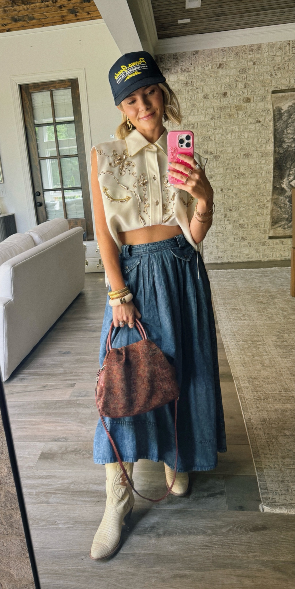 Maeve Rose Appliqué Blouse curated on LTK