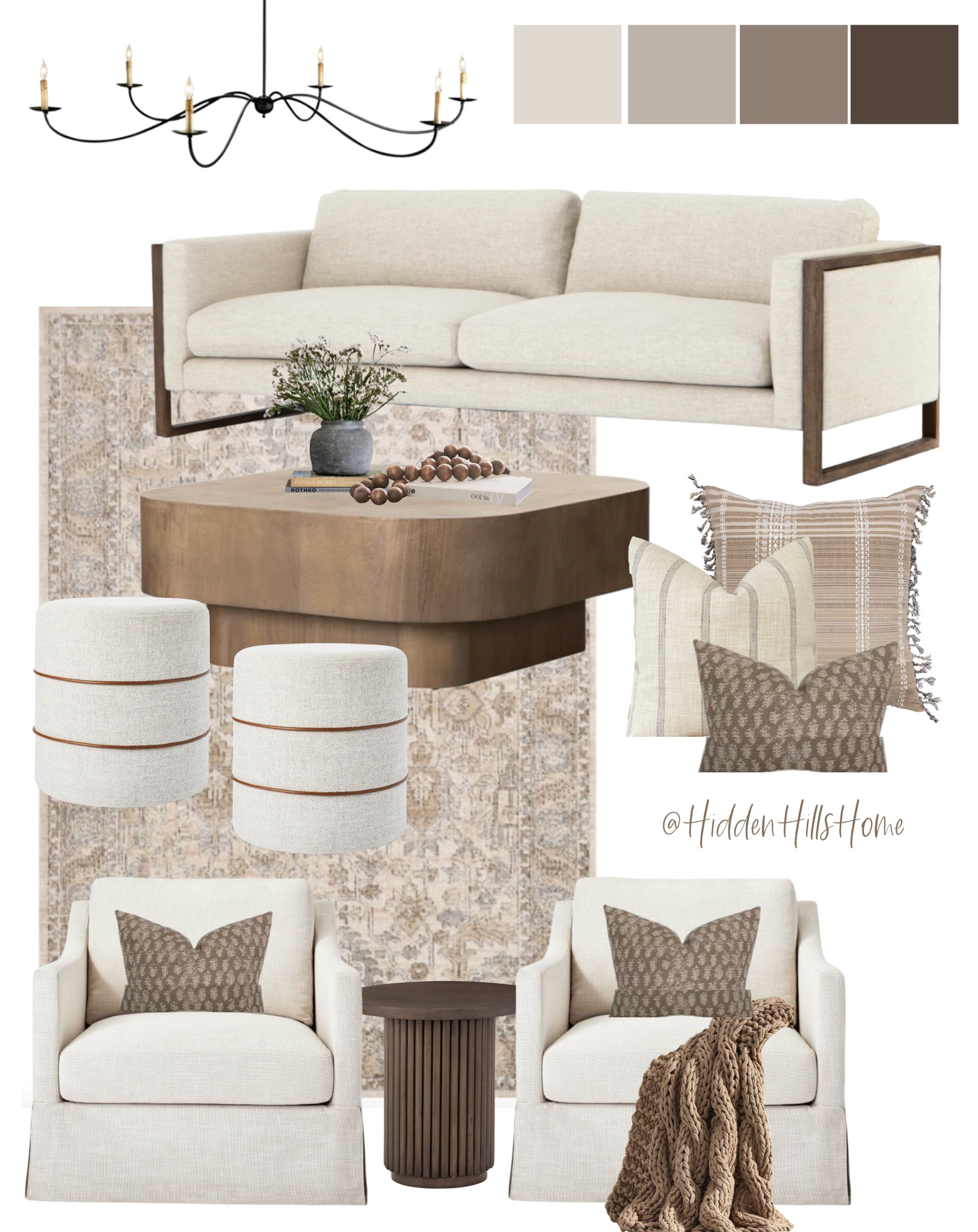 Odhran Sofa - Thames Cream curated on LTK