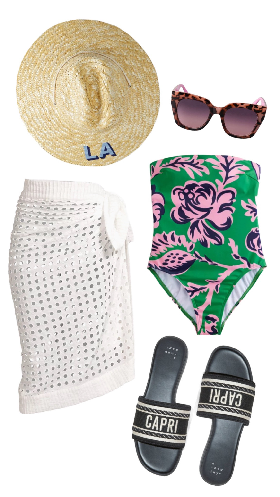 Knotted Eyelet Sarong curated on LTK